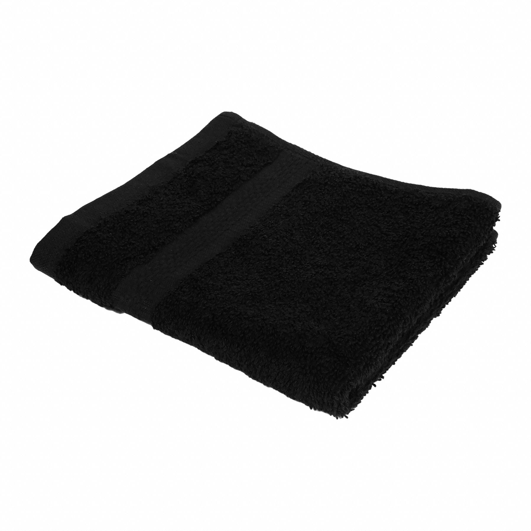 MARTEX, Black, 13 in Overall Lg, Wash Cloth - 823NU7|7135309 - Grainger