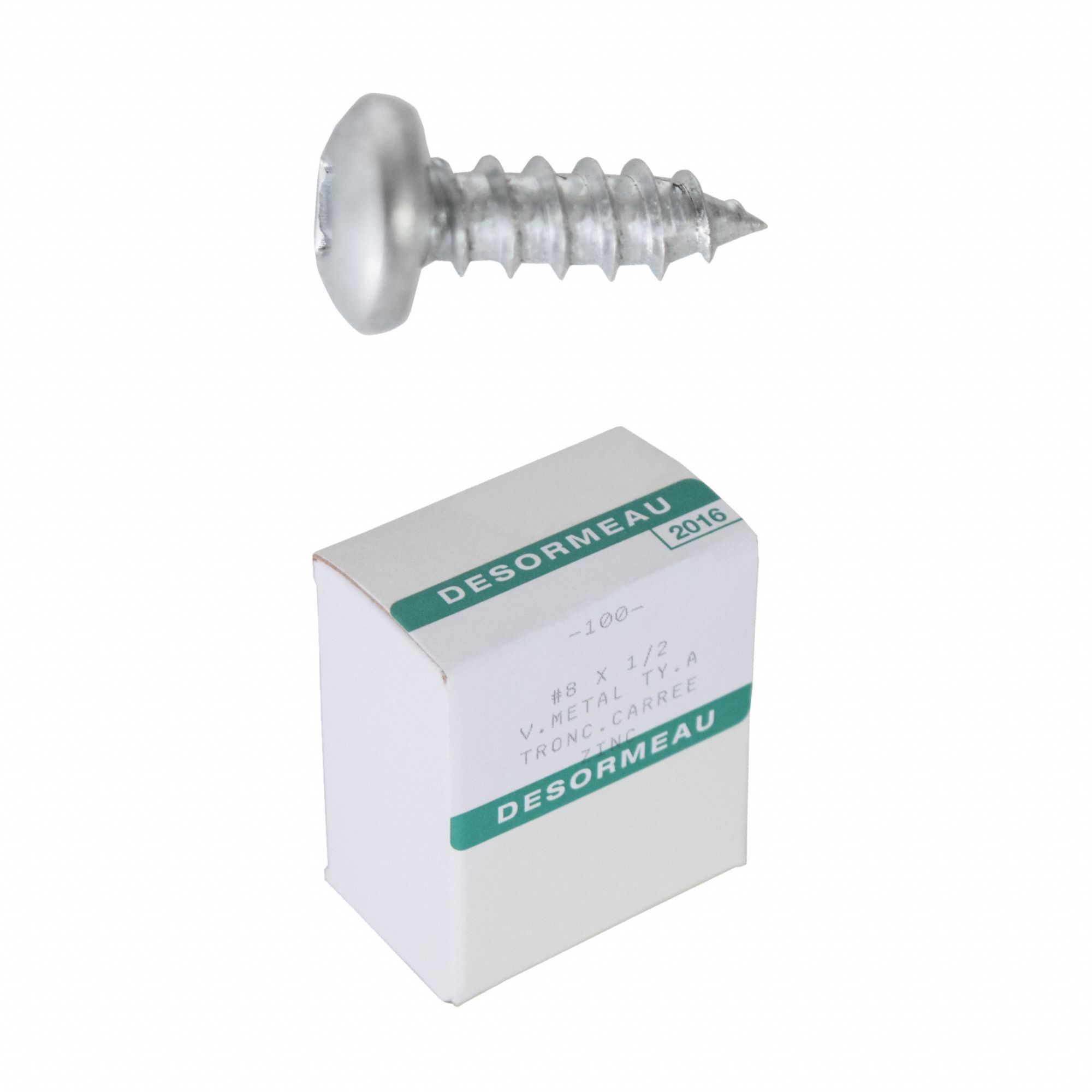 FLEXPIPE, Square Screws, Steel, Square Screw - 902ZP5|F-S812 - Grainger