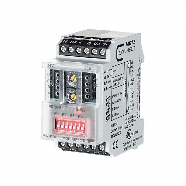 METZ CONNECT, C-Logline, Modbus RTU, Modbus Module - 824TV8|1108401332 - Grainger