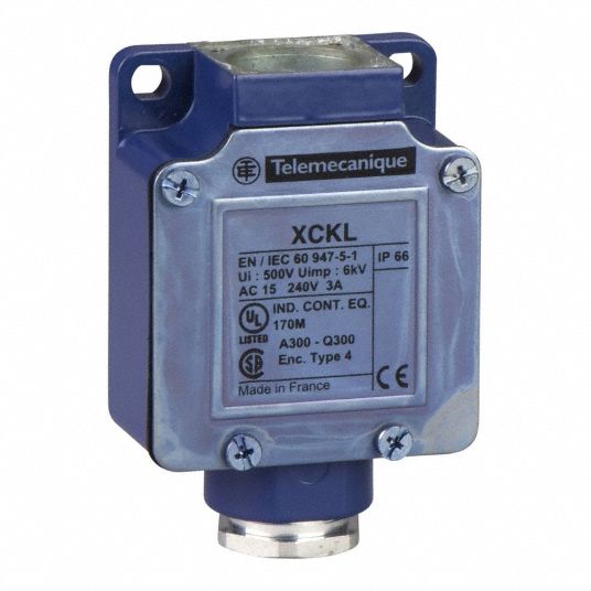 TELEMECANIQUE SENSORS, EN50047 Body, 2 Mounting Holes, Limit Switch ...