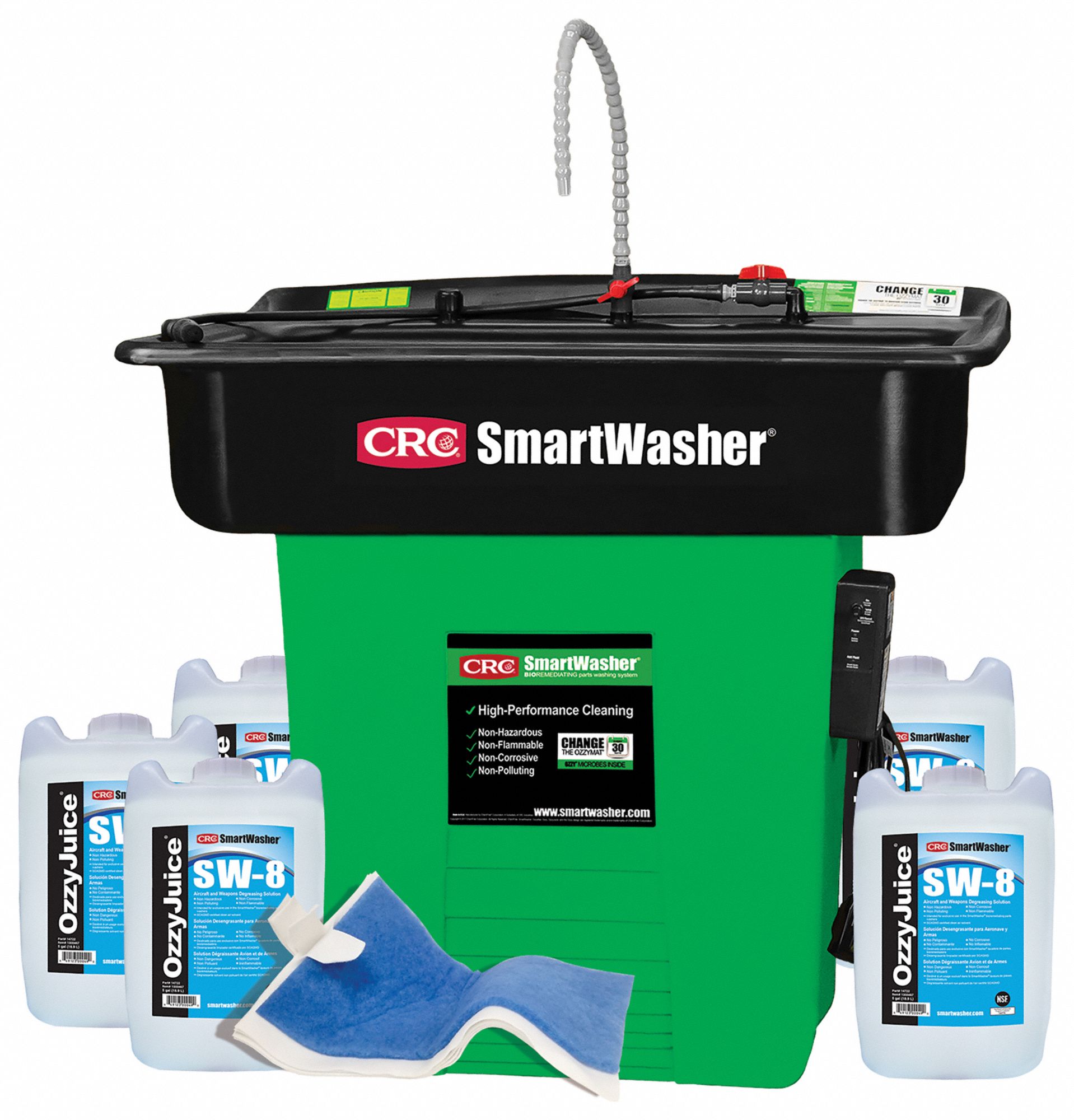 SMARTWASHER, For Water-Based (Microbial) Solution Base Type, Plastic ...