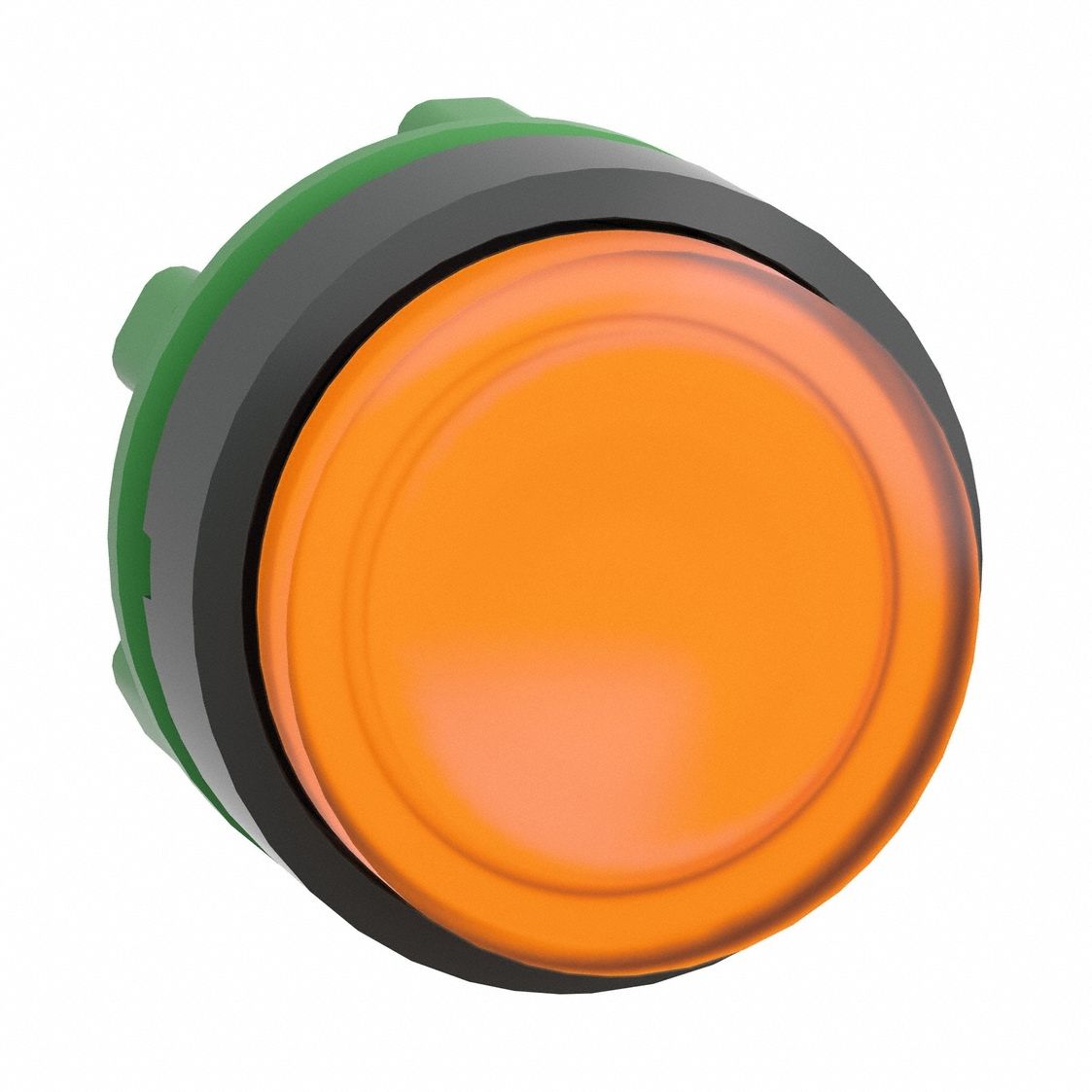 SCHNEIDER ELECTRIC, 22 mm Mounting Size, Non-Metallic, Extended Push ...