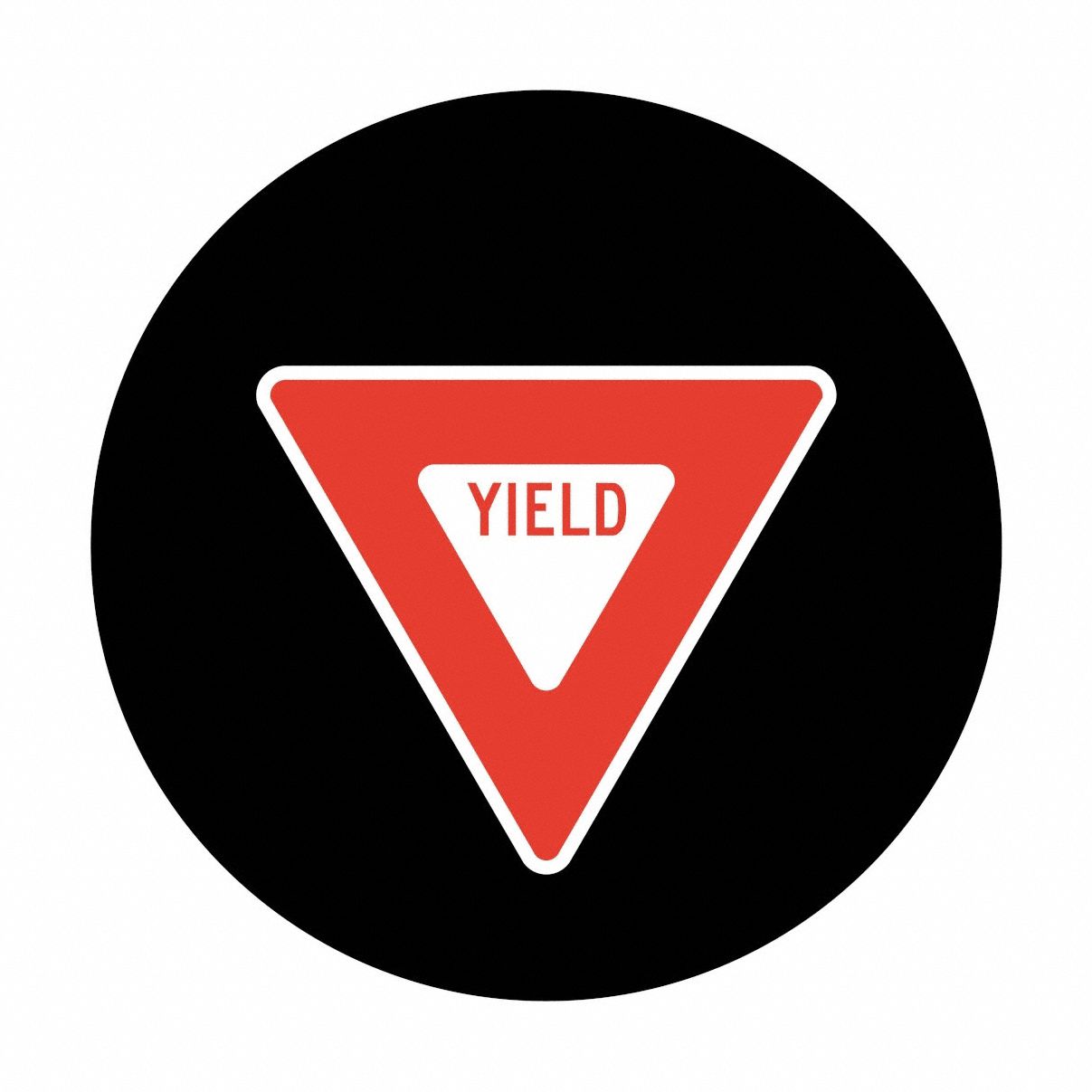BRADY, Projector Slide, Yield, Projector Slide - 879KM6|177683 - Grainger