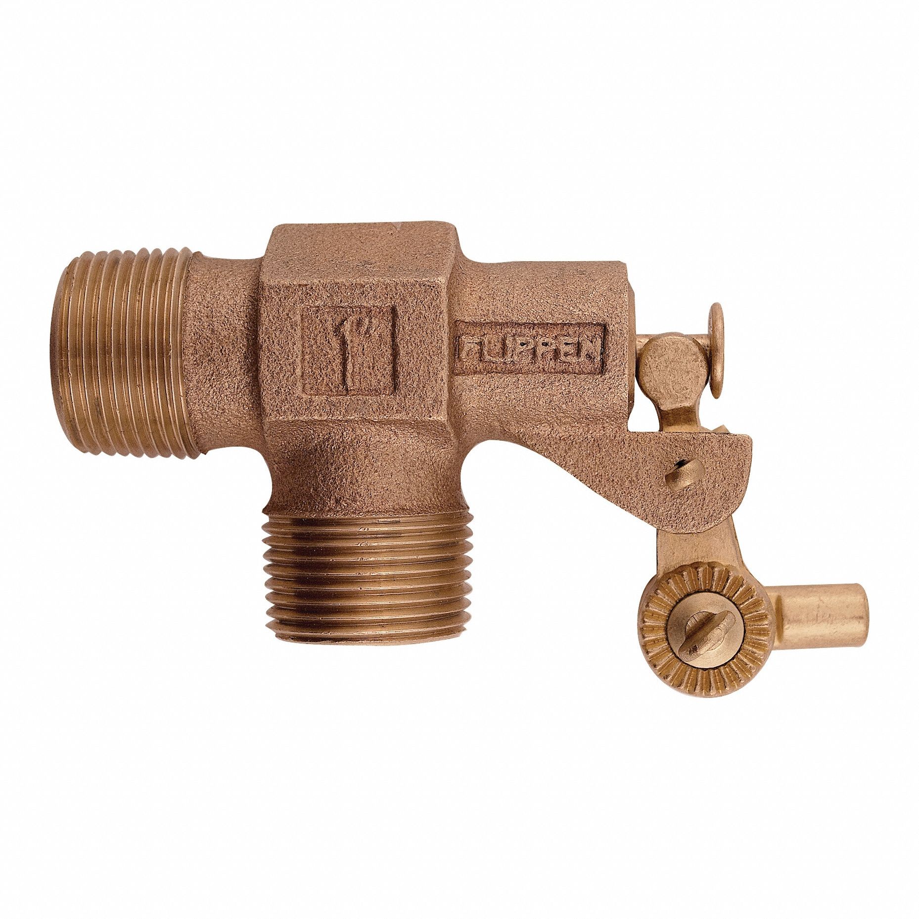 WATTS, For Water Media, Straight Valve Body, Float Valve with Threaded ...