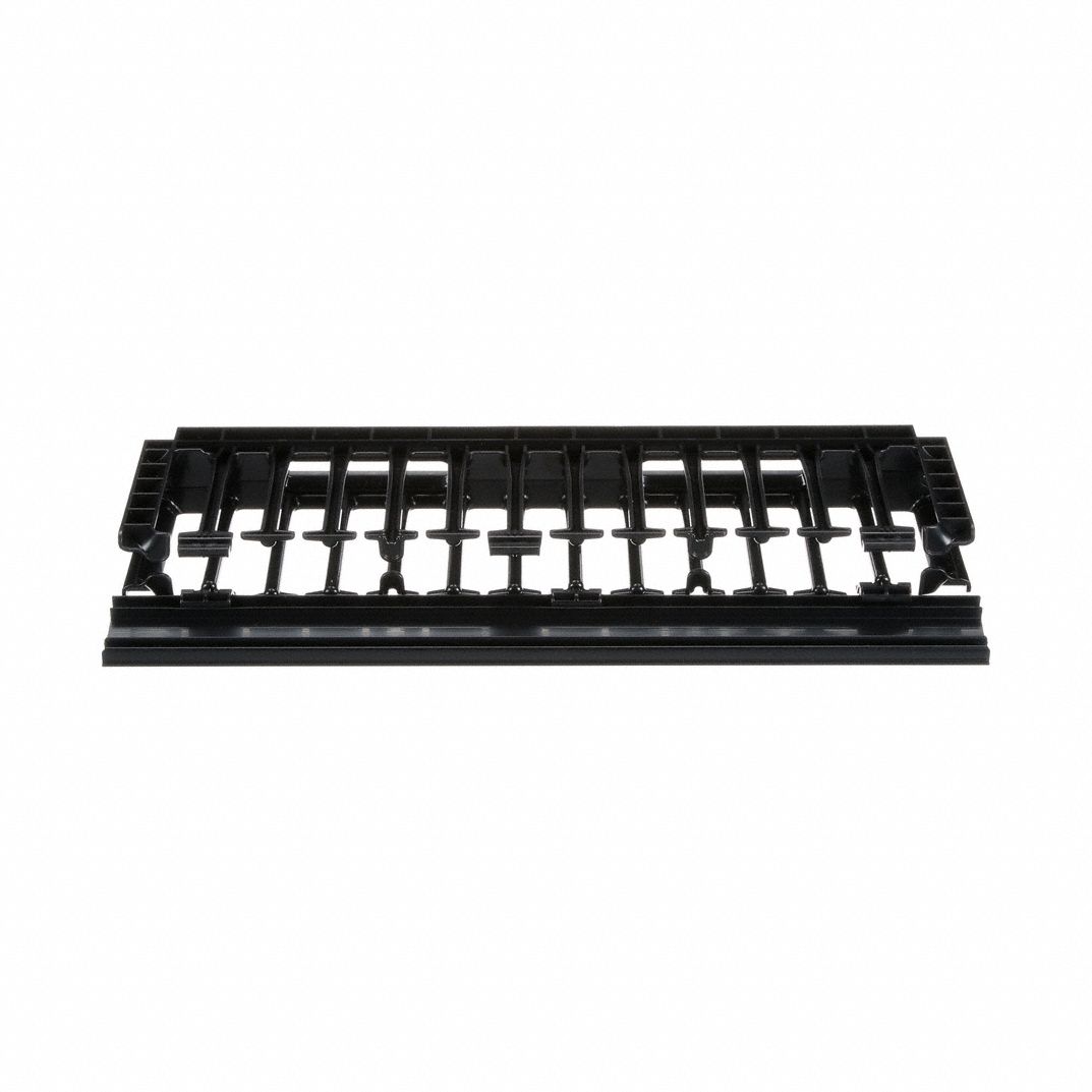 PANDUIT, 1 Rack Units, Single-Sided Manager, Horizontal Single-Sided ...