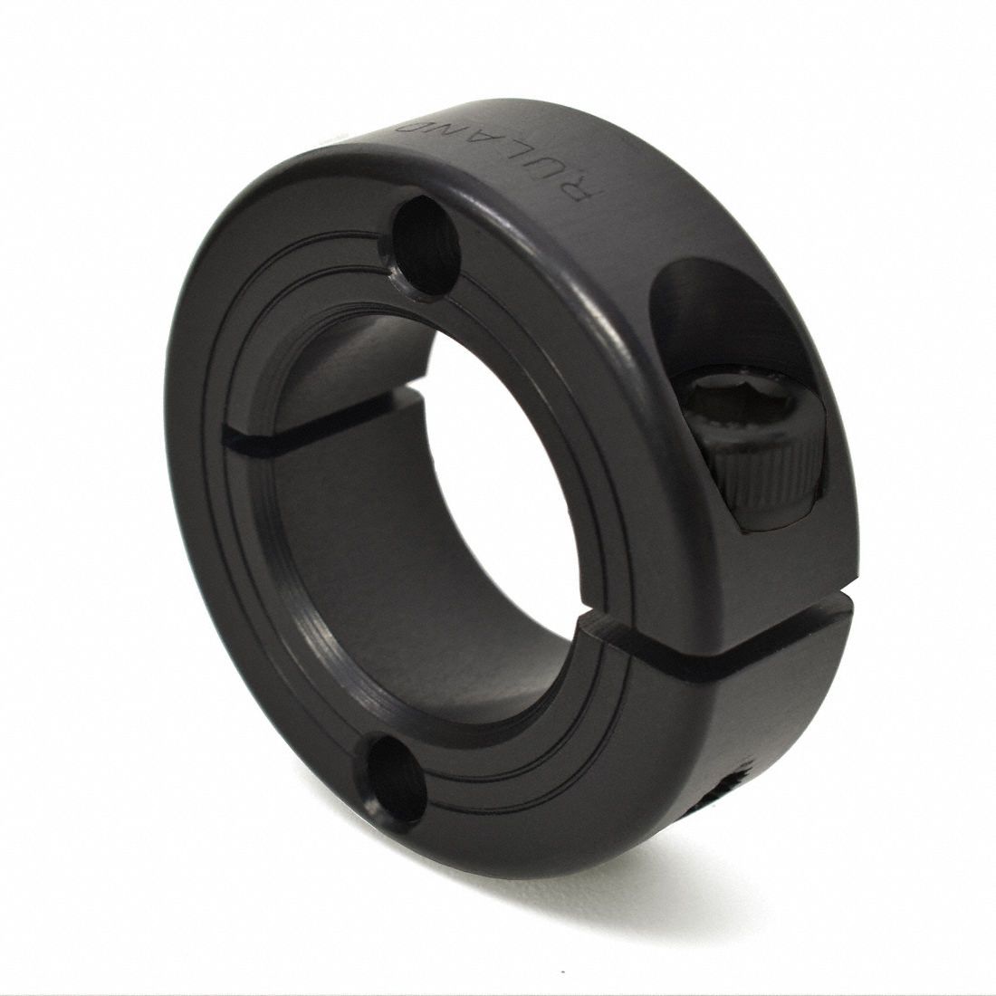 RULAND MANUFACTURING, 18 mm Bore Dia, Round, Mountable Shaft Collar ...