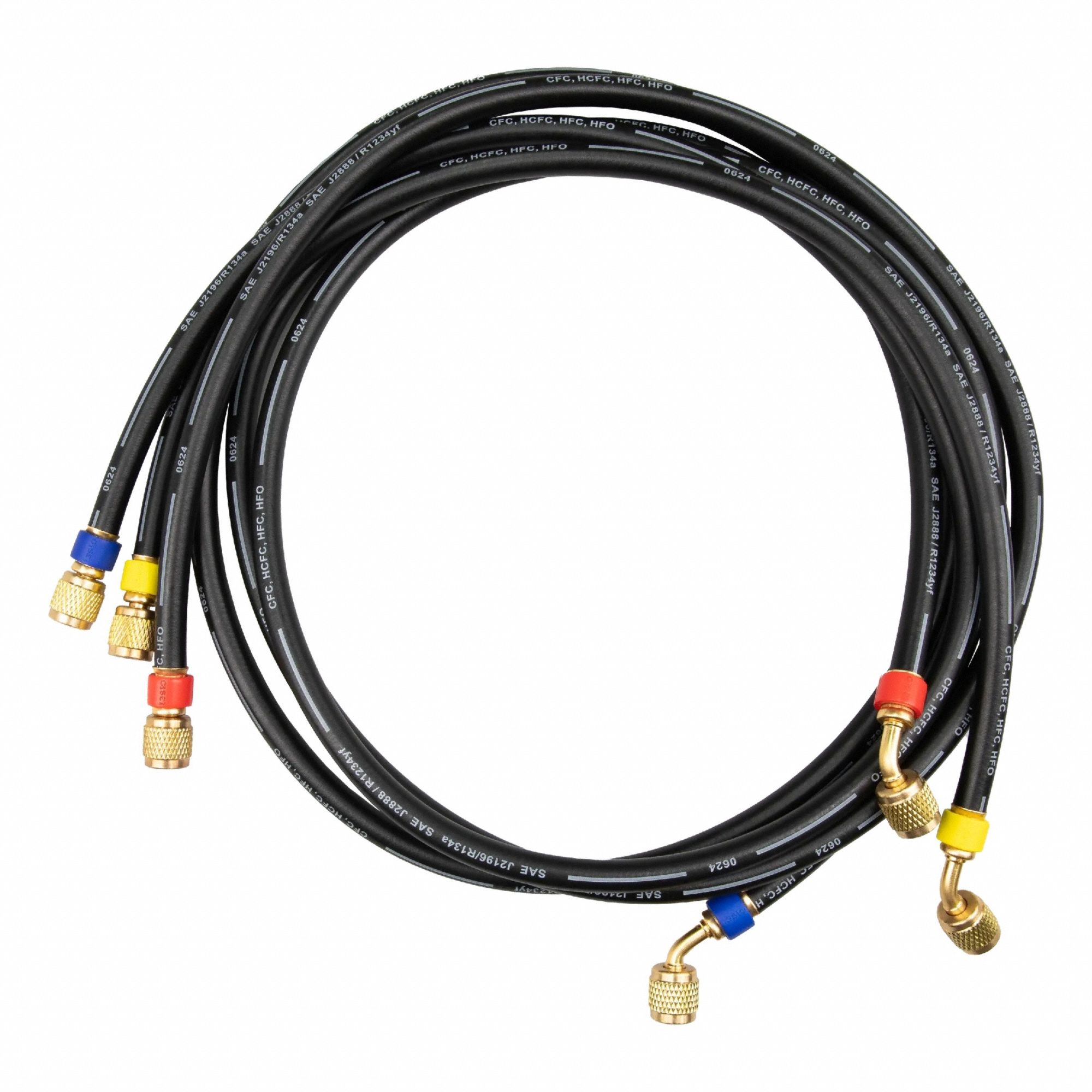 TESTO, 5 ft Lg, 45° Angle, Hose Set - 875H05|0554 2113 - Grainger