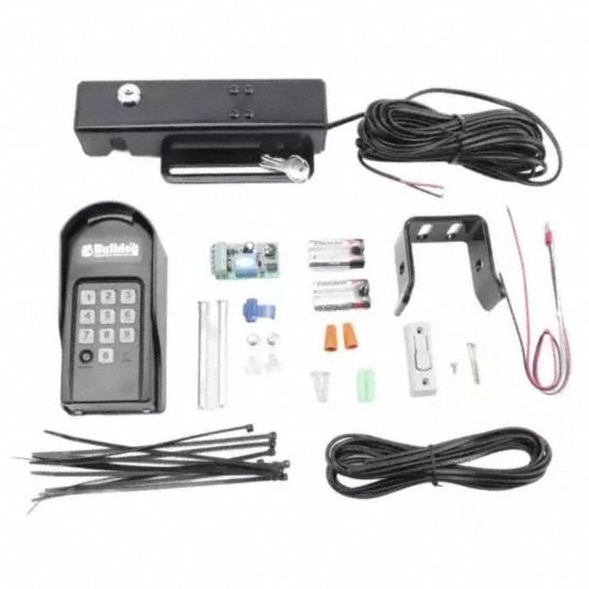 LINEAR, Black, Bulldog Gate Lock - 13X179|FM145 - Grainger