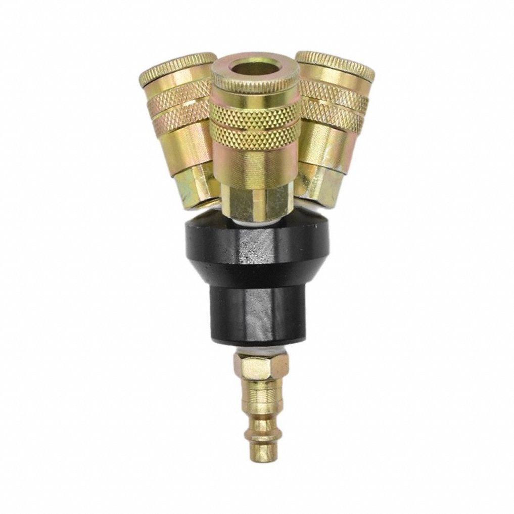 INTERSTATE PNEUMATICS, Inline, Round, Pipe Manifold Fitting - 877EJ8 ...