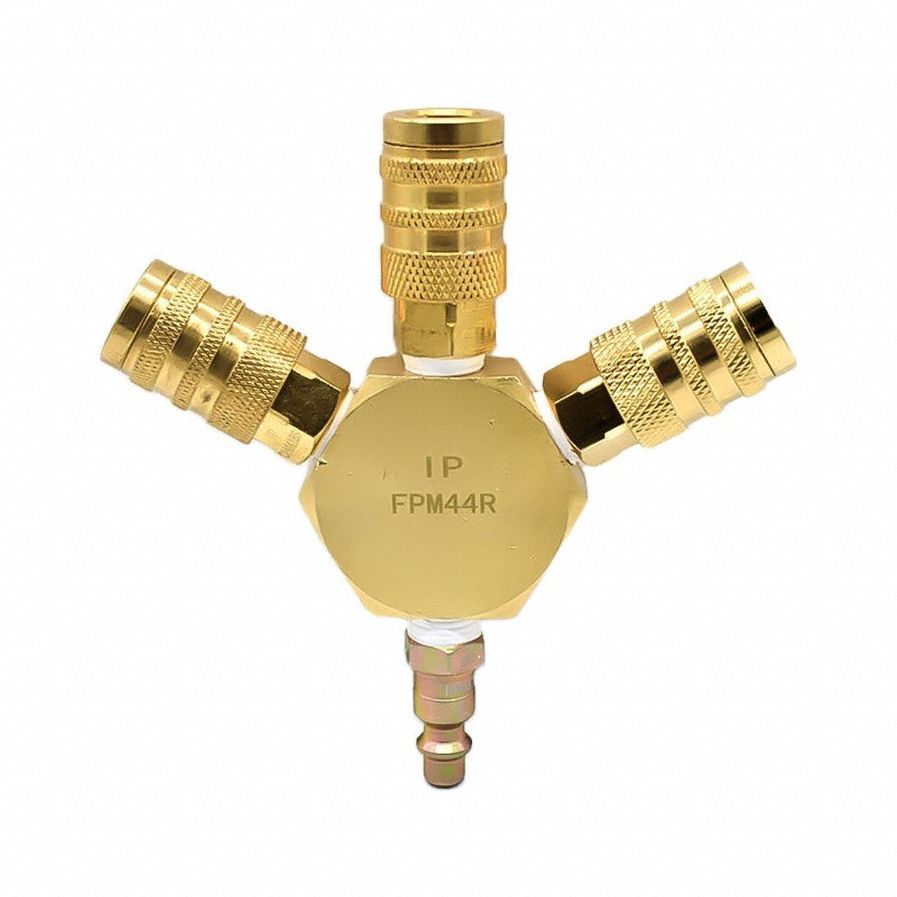 INTERSTATE PNEUMATICS, FNPT x FNPT, Round, Pipe Manifold Fitting ...