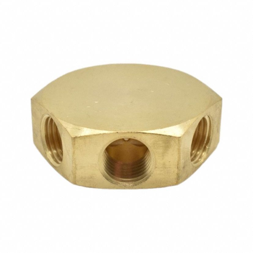 INTERSTATE PNEUMATICS, Inline, Hex, Pipe Manifold Fitting - 877EH7 ...