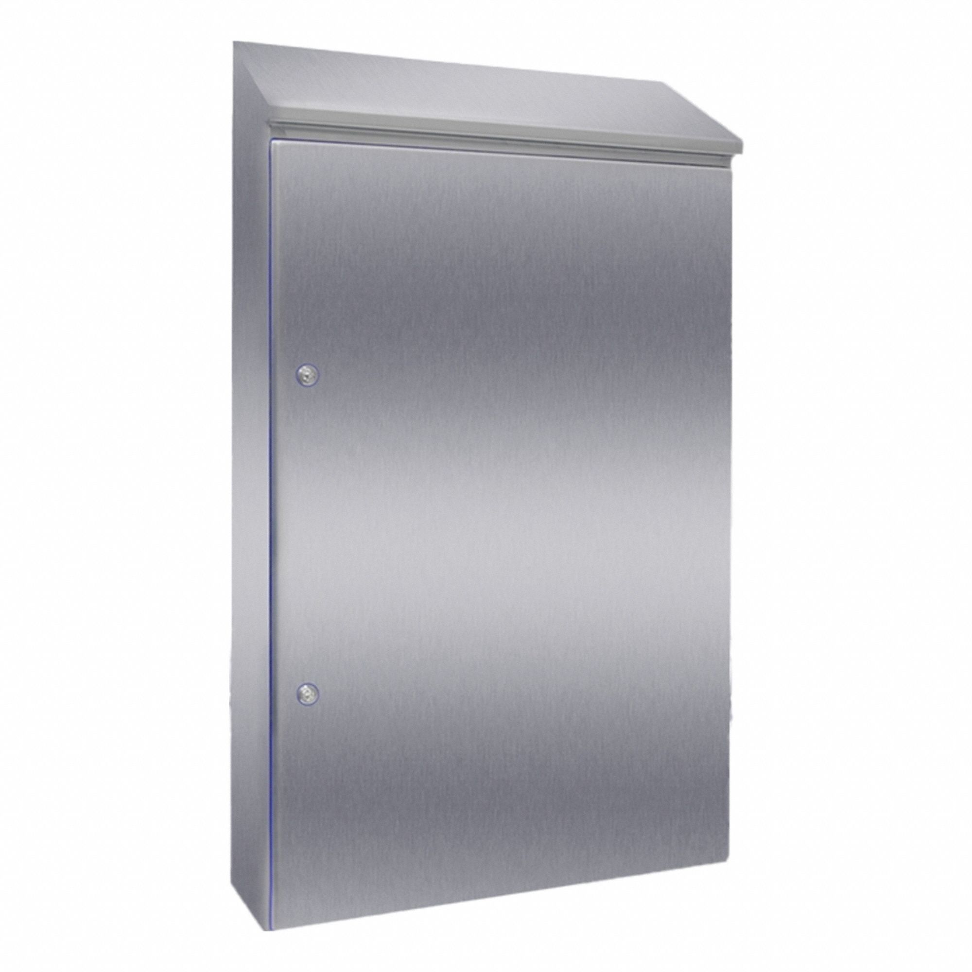 RITTAL, 304 Stainless Steel, 55 in x 31 in x 12 in, Sloped Top ...