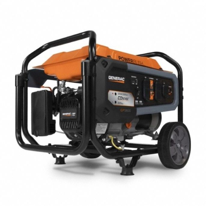 GENERAC, Conventional, Gasoline, Portable Generator - 810JF1|7721 ...