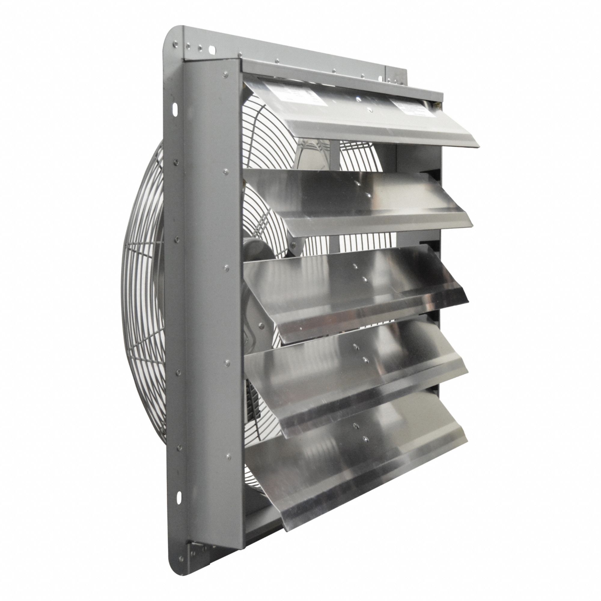 20 in Blade, 3 Speed, Galvanized Shutter Fan - 788N46|GSF3-20A - Grainger