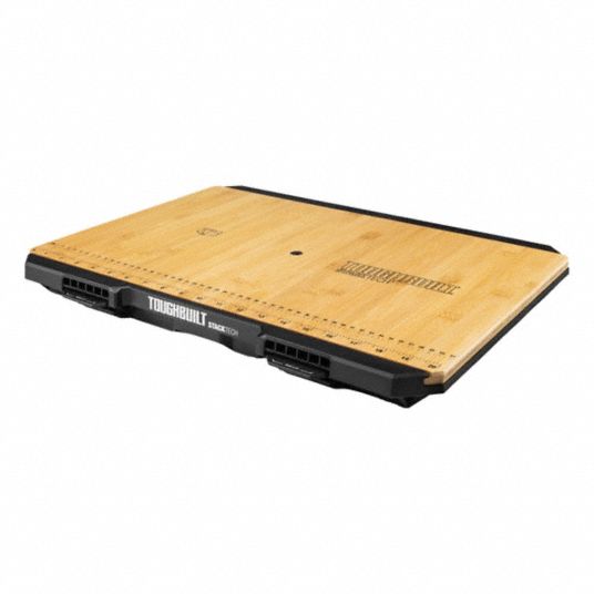 TOUGHBUILT, 16 1/8 in W x 1 1937/2000 in H x 20 7/8 in L, Wood ...