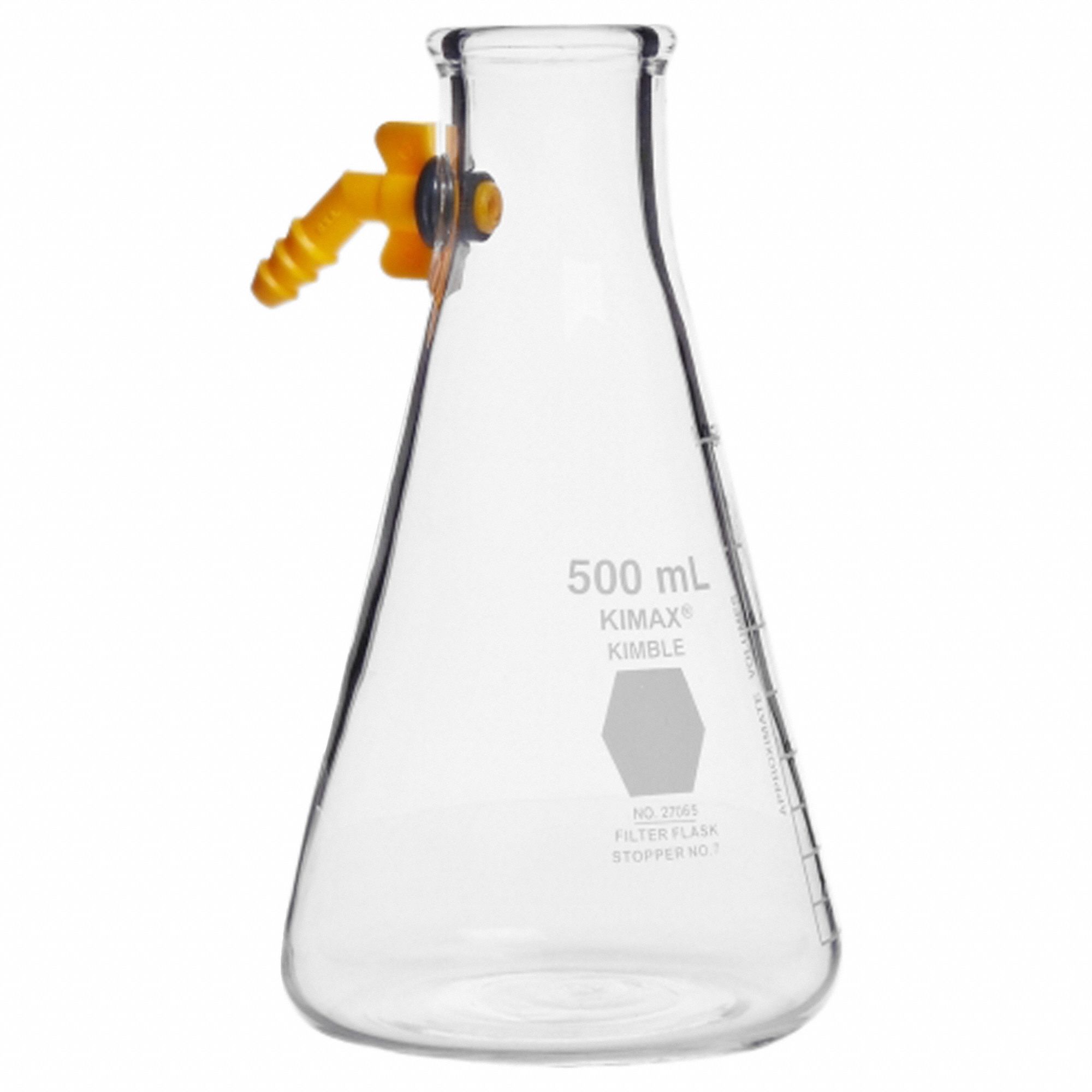 Borosilicate Glass, 2 L Capacity - mL, Filtering Flask - 52NF42|27065 ...