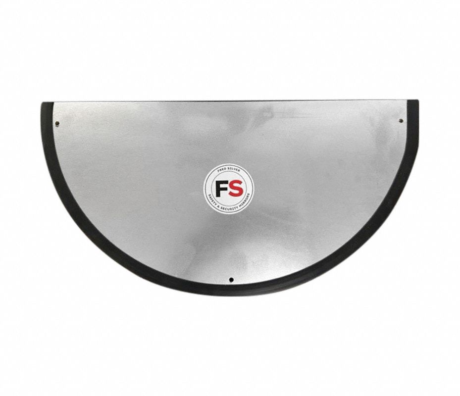 FRED SILVER Espejo d/Seguridad d/Medio Domo,26" Diá. - Espejos Convexos ...