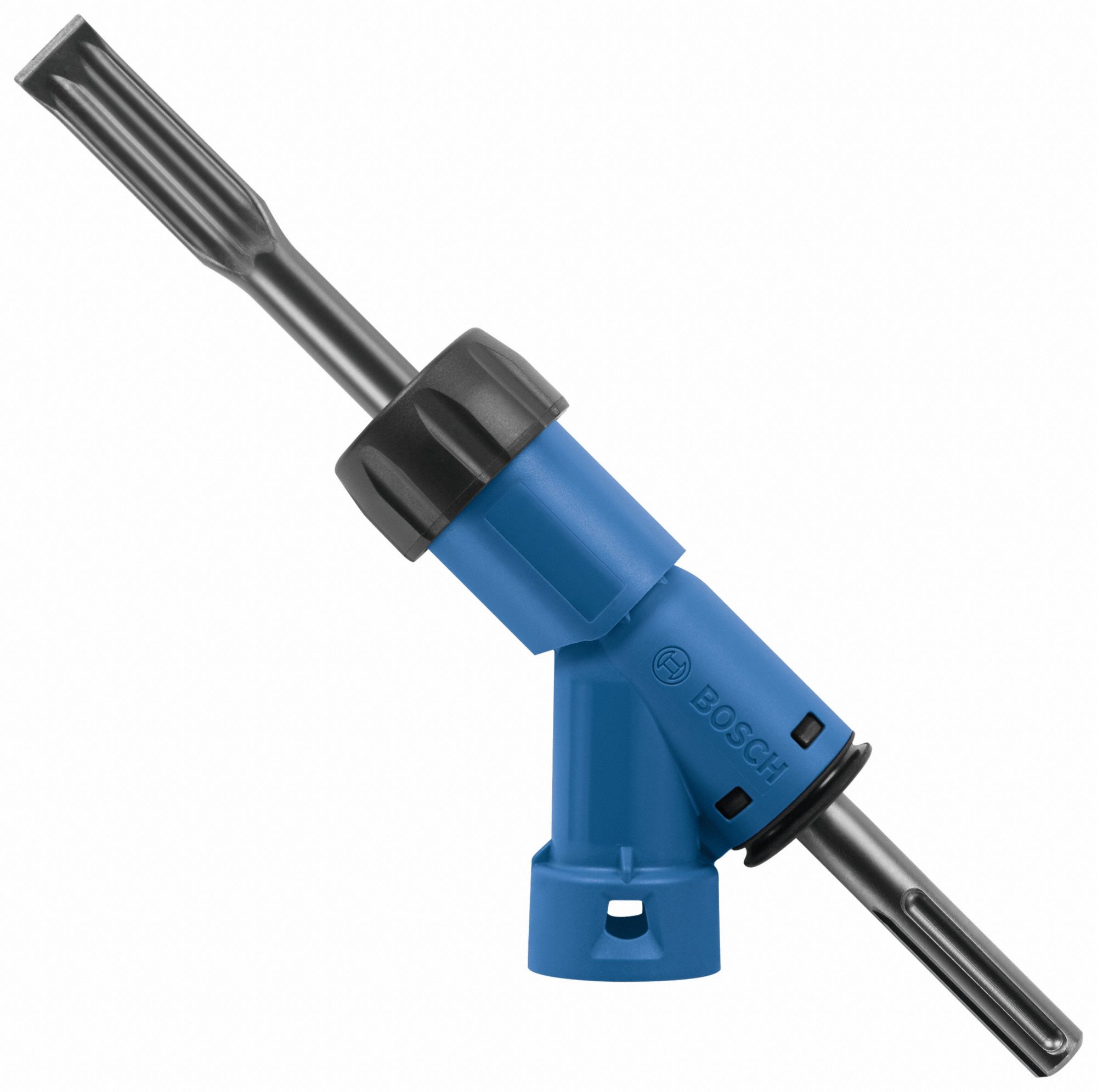 BOSCH, 1 21/32 in Head Wd, 16 in Overall Lg, Chisel Bit - 810XD0 ...