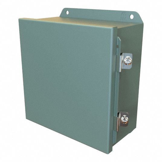 HAMMOND, Steel, 8 in x 8 in x 4 in, Electrical Enclosure - 888H96 ...