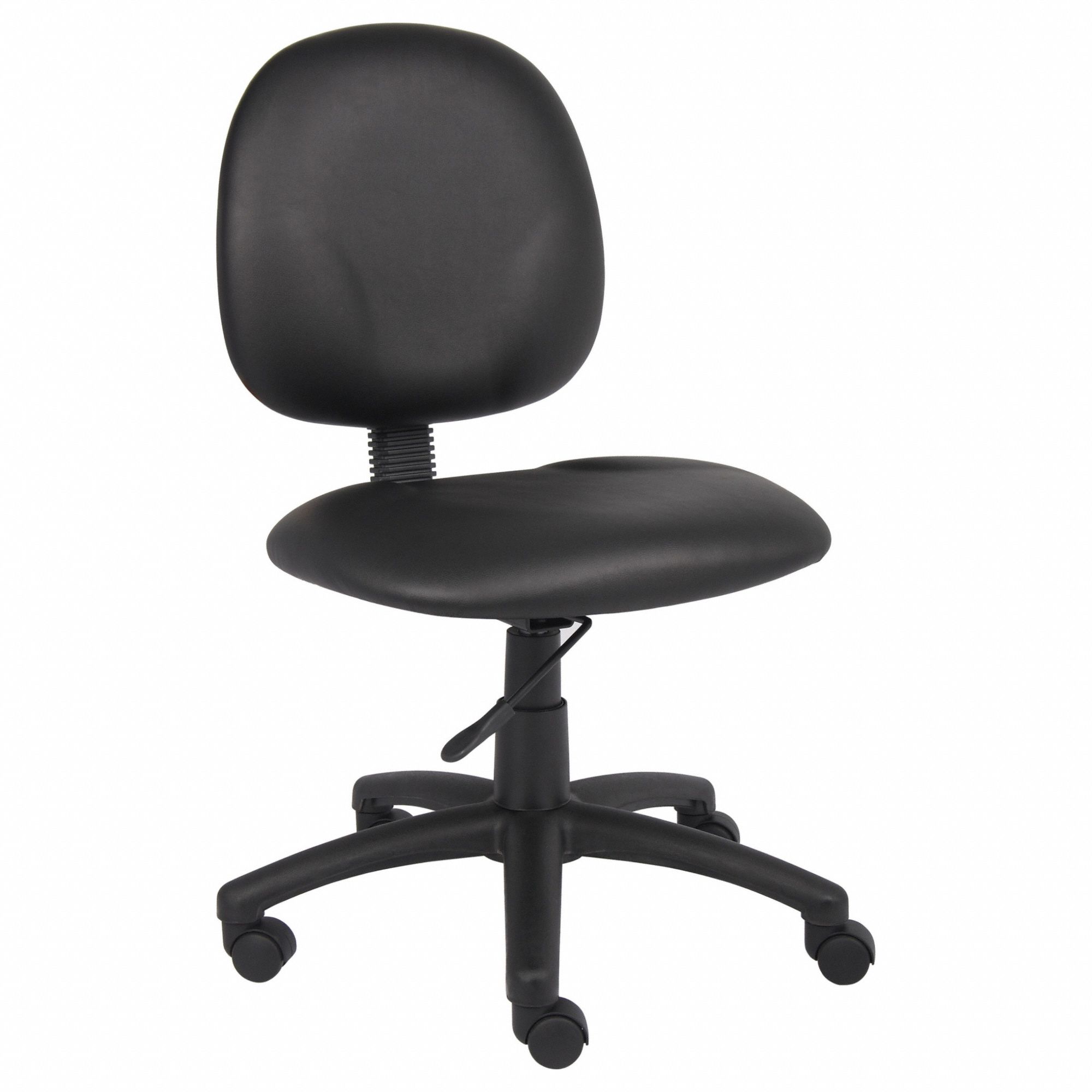 BOSS, Black, Vinyl Material, Office Chair - 802RJ1|B9090-CS - Grainger