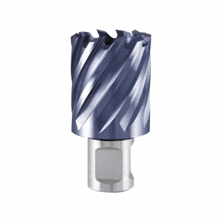 RUKO TOOLS, 9/16 in Cutter Dia, 2 3/8 in Max Cutting Dp, Annular Cutter ...