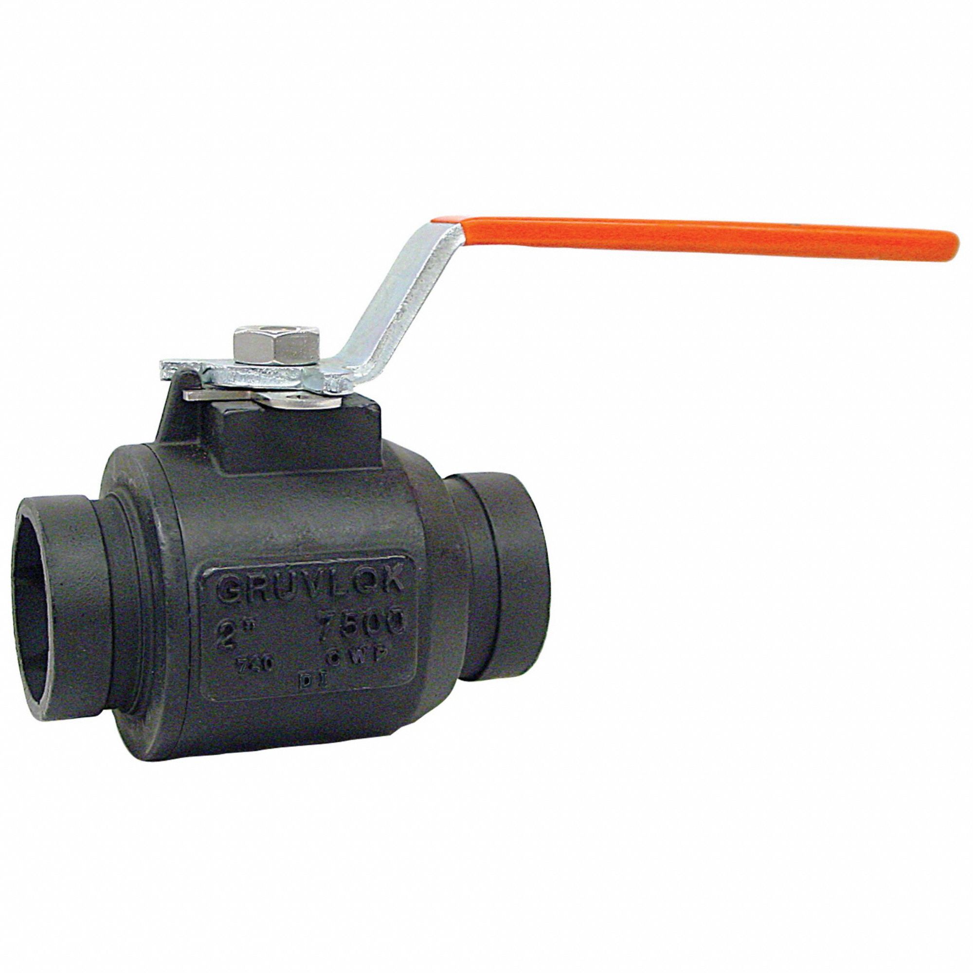 GRUVLOK, 4 in, Ductile Iron, Manual Two-Way Ball Valve - 60WR79 ...