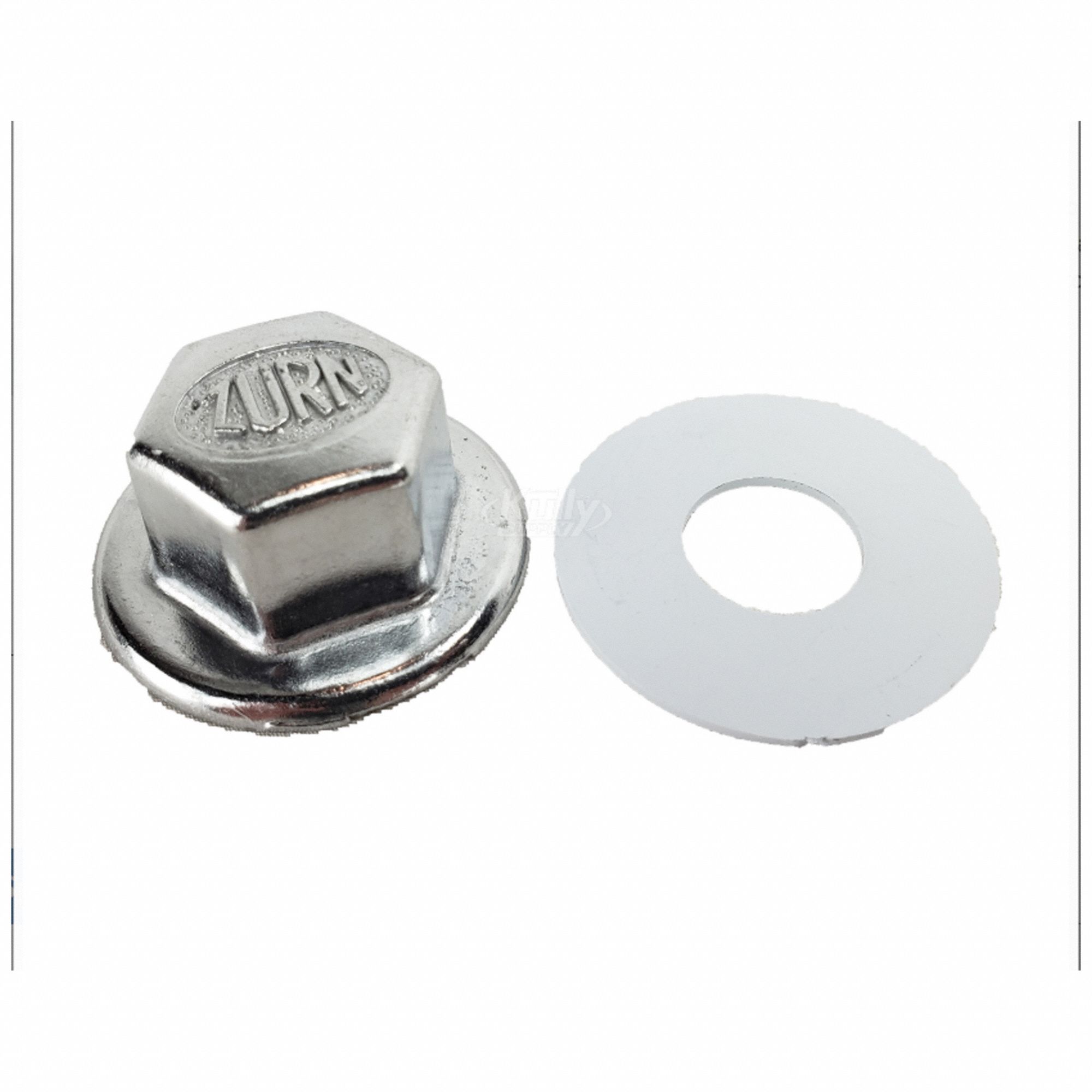 ZURN, Cap Nuts and Washer, Chrome, Cap Nuts and Washer - 5WYG9|P1203 ...
