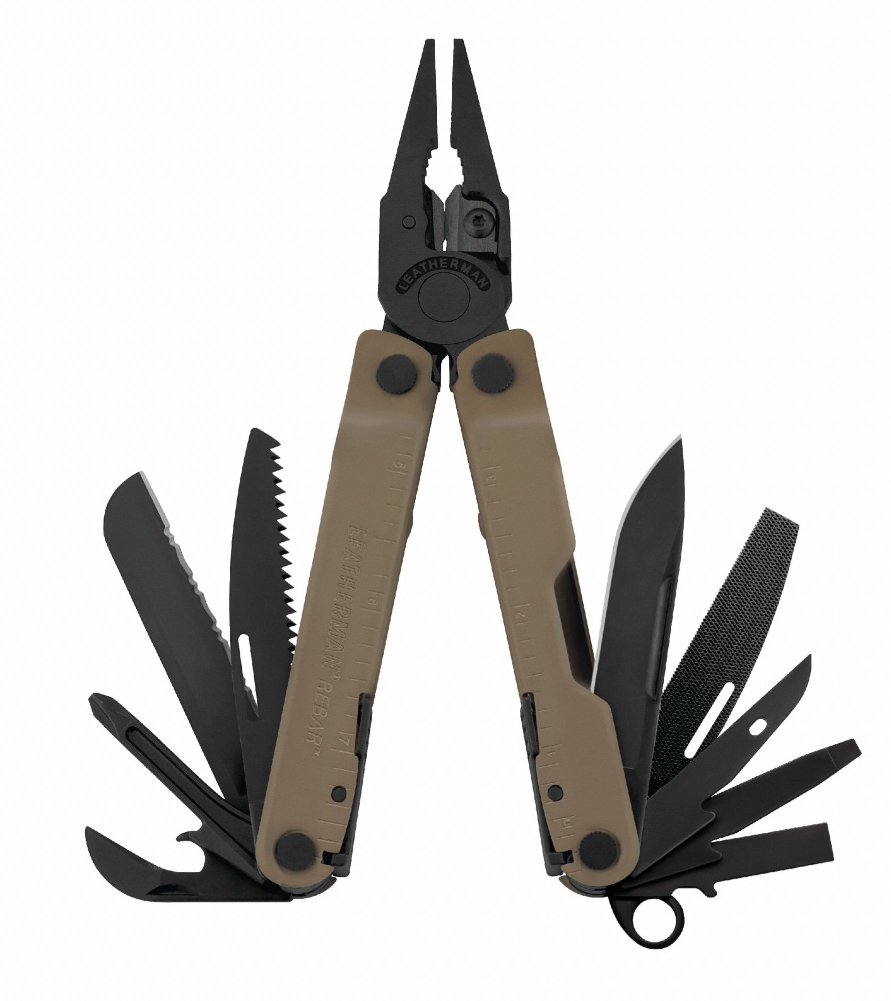 LEATHERMAN, Multi-Tool Plier, 17 Tools, Multi Tool Plier - 911DH6 ...