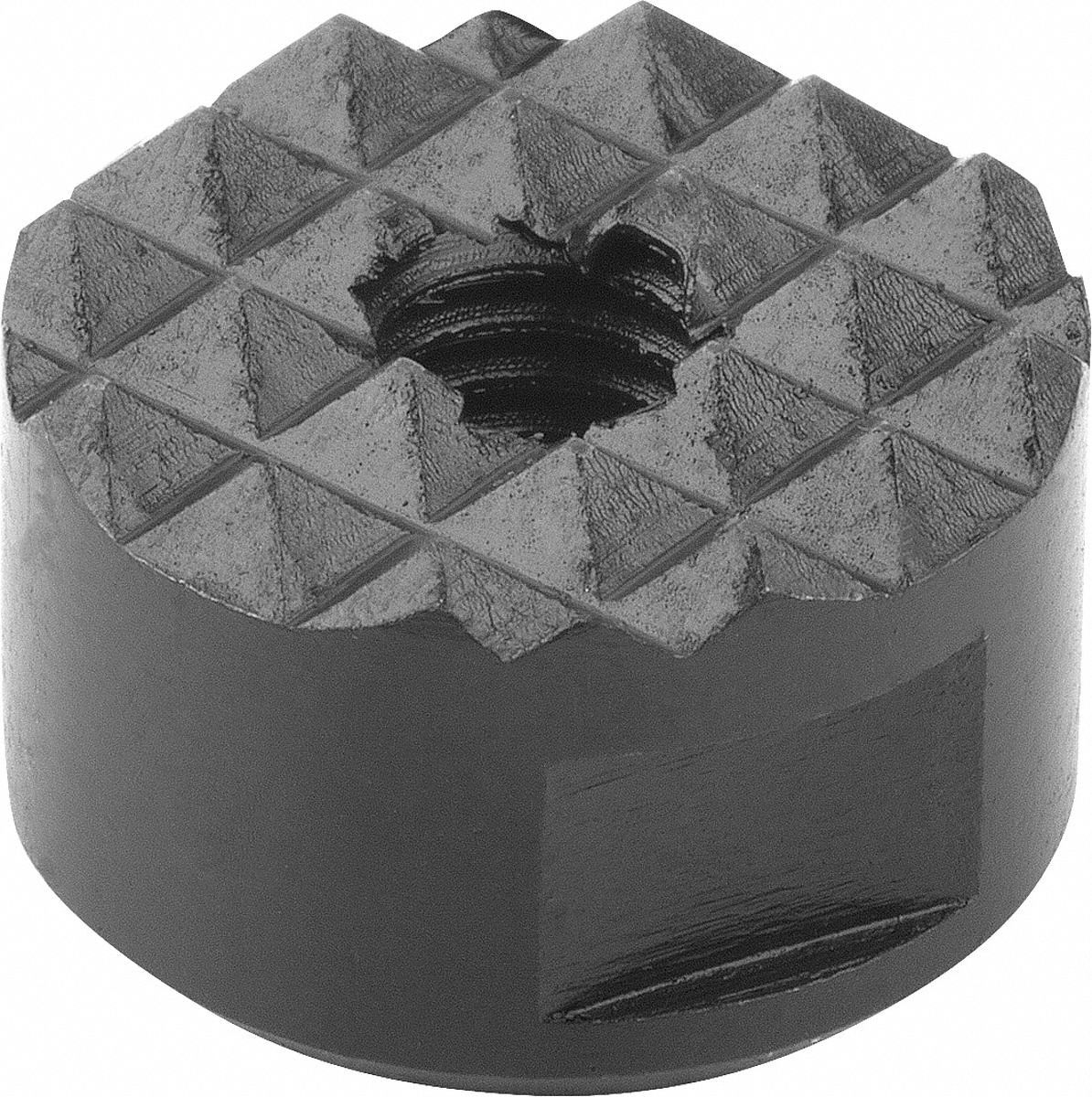 KIPP, 25 mm Dia, M6, Through-Hole Insert w/Serrated Face - 801XG9|K0385 ...