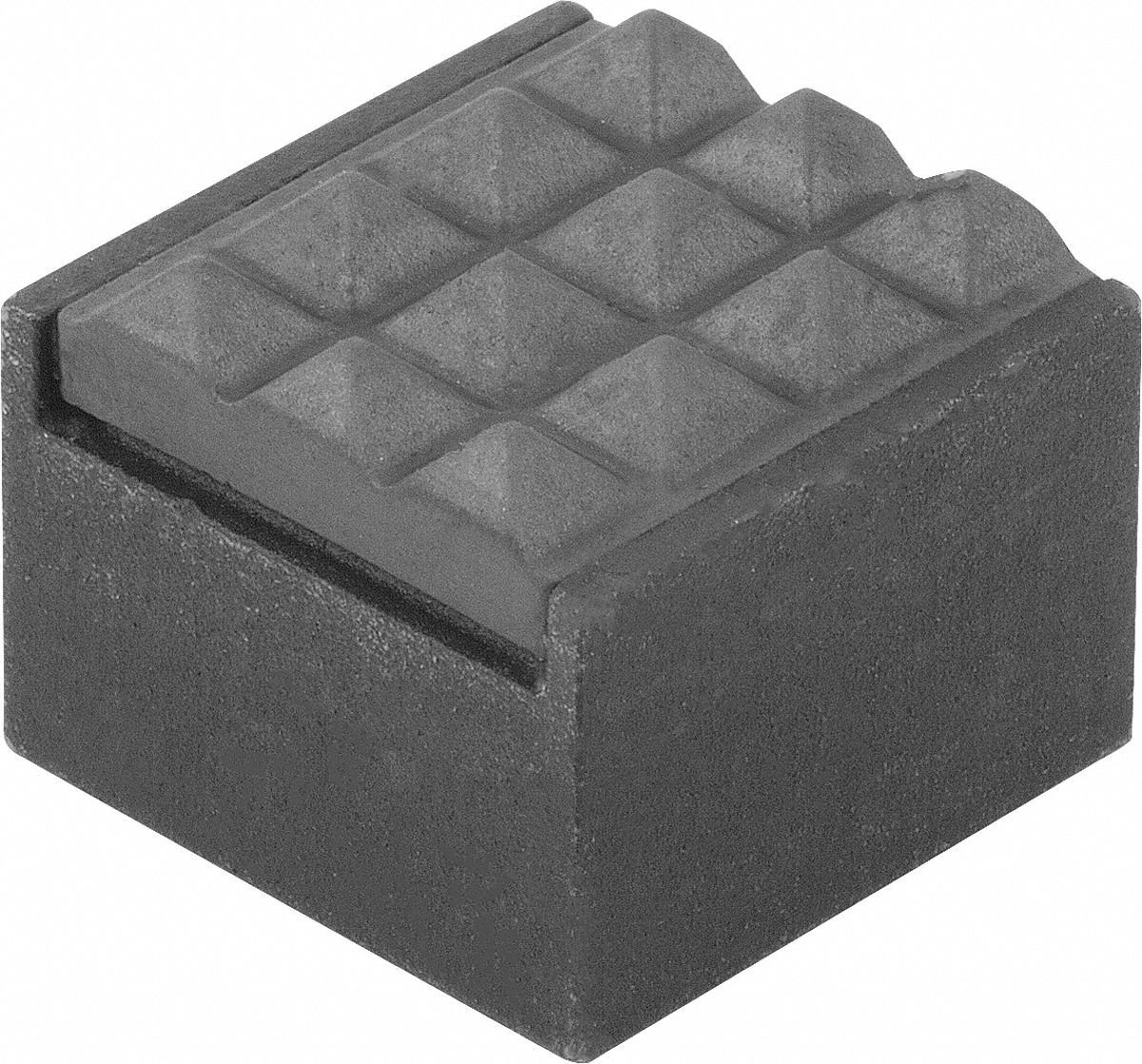 KIPP, Blind Hole, Carbide, Rear-Mount Gripper Pad - 801XK3|K0387.12057 ...