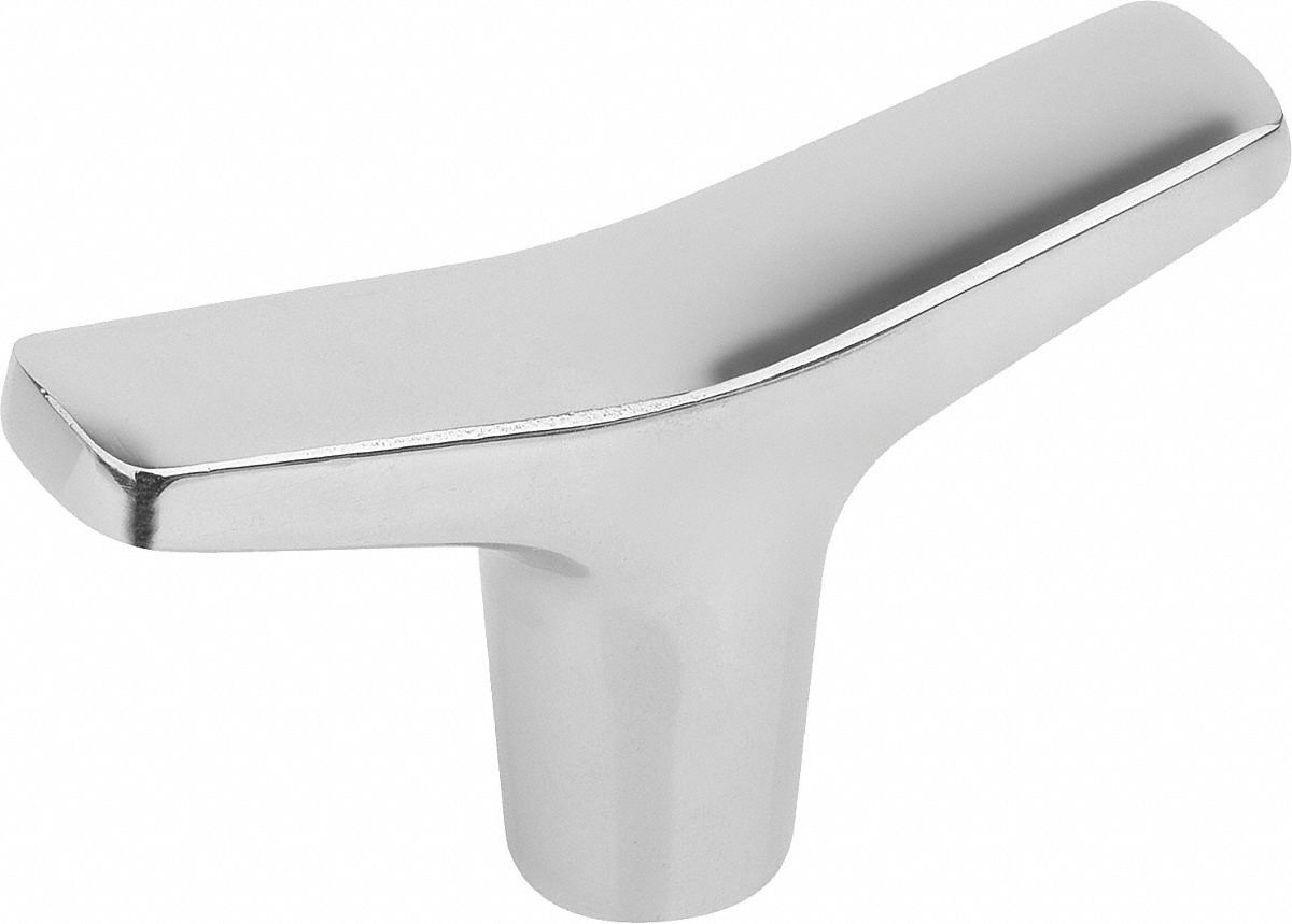 KIPP, T, Stainless Steel, Hand Knob - 802KT8|K1515.5505 - Grainger