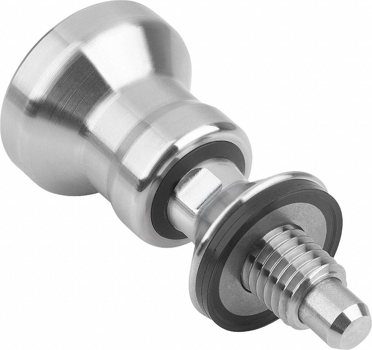 KIPP, Locking, 316L SS, Indexing Plunger - 802JV7|K1698.1310601 - Grainger