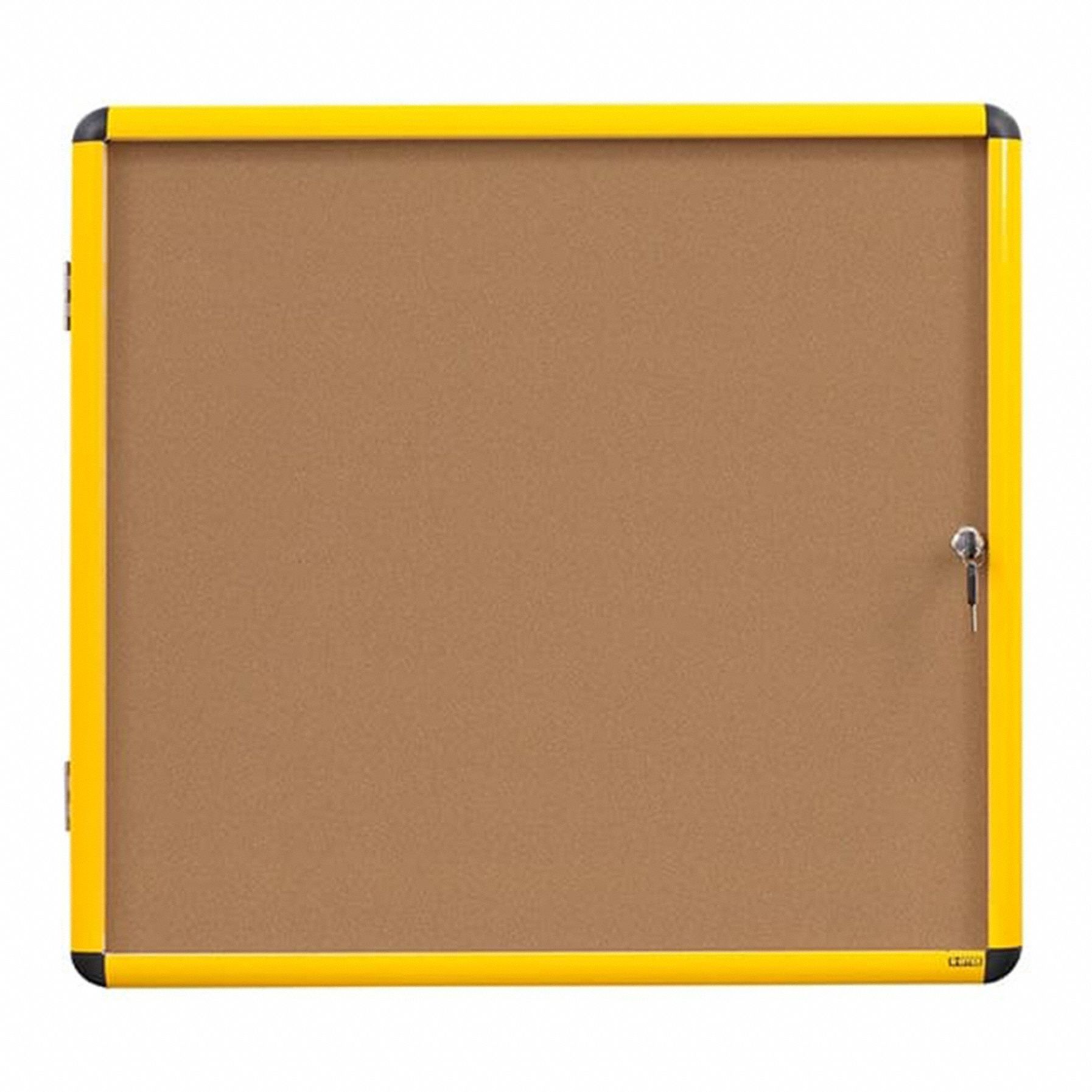 MASTERVISION, Swing Door, Acrylic, Enclosed Bulletin Board - 52XH37 ...