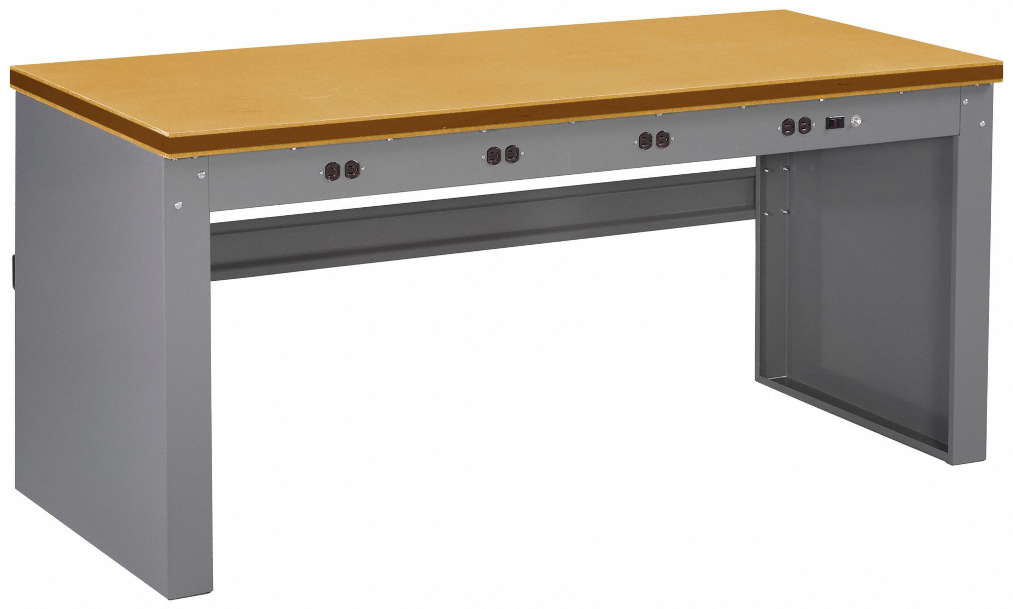 TENNSCO, Fixed Ht, Tempered Hardwood, Workbench - 39FL29|EB-1-3072C ...