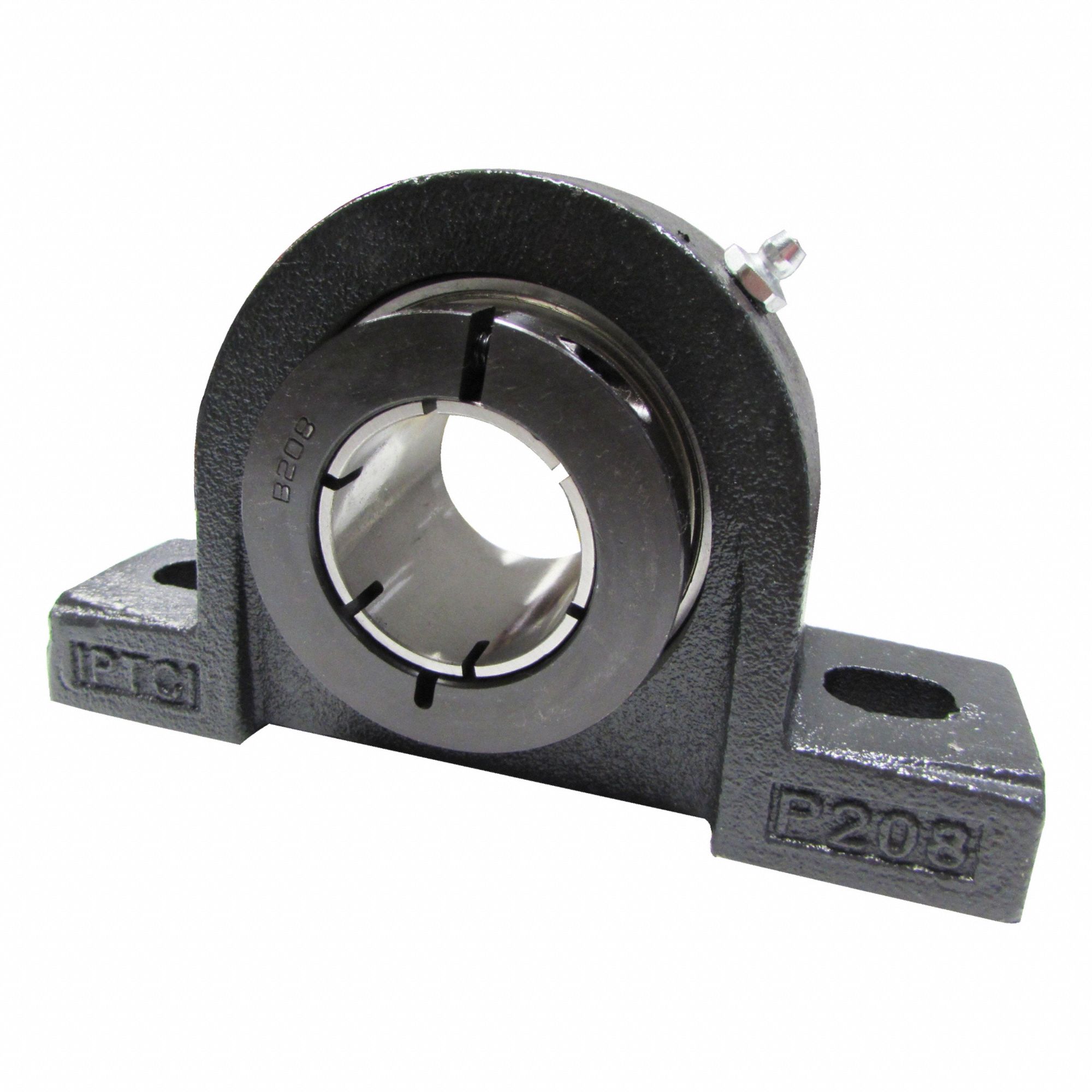 IPTCI BEARINGS, 1 in Bore, Cast Iron, Pillow Block Ball Bearing Mounted Units - 825AM9|CLP205-16 ...