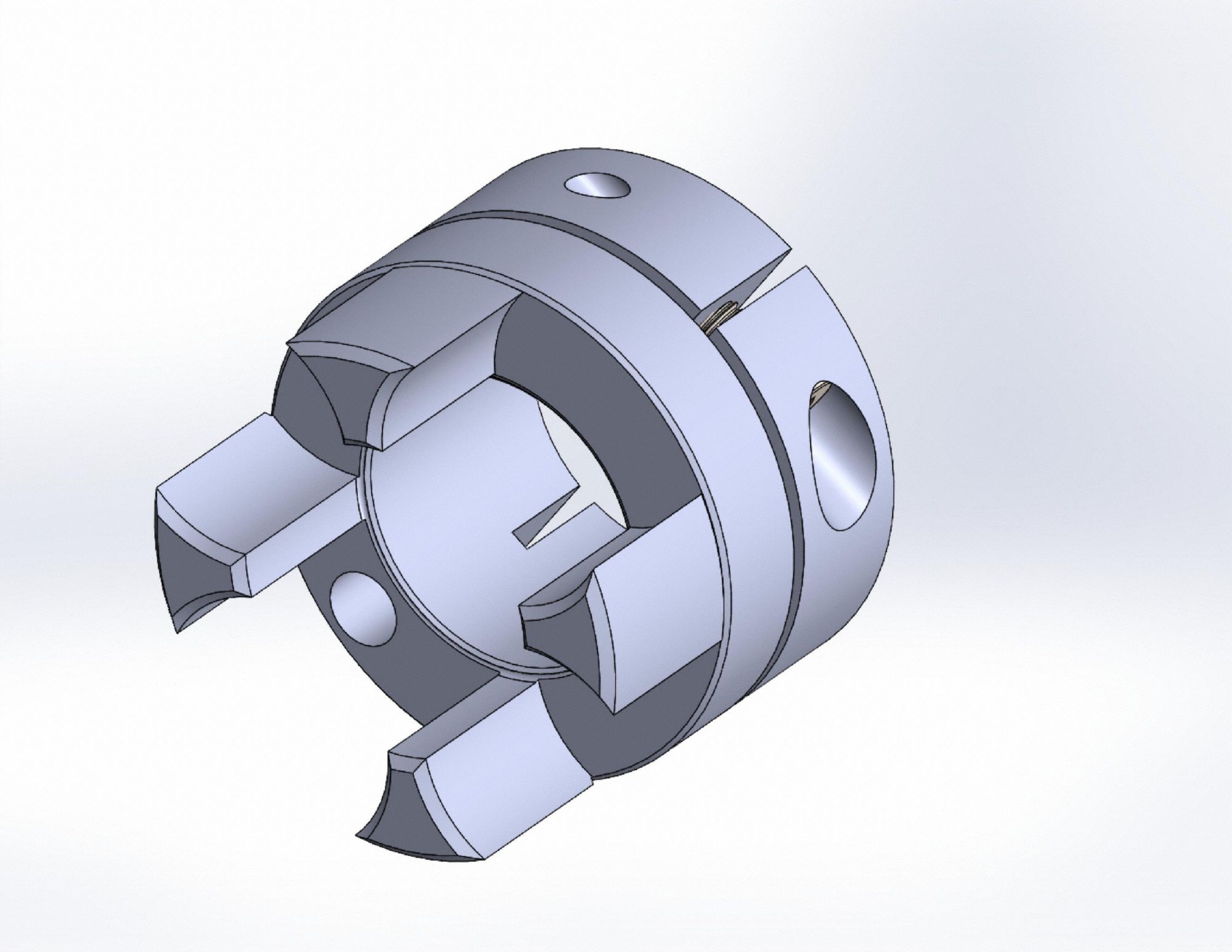 RULAND MANUFACTURING, JC50 Coupling Size, 3 1/8 in Outside Dia, Jaw ...