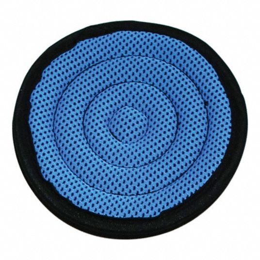 Hard Hat Top Pad, Blue - Grainger