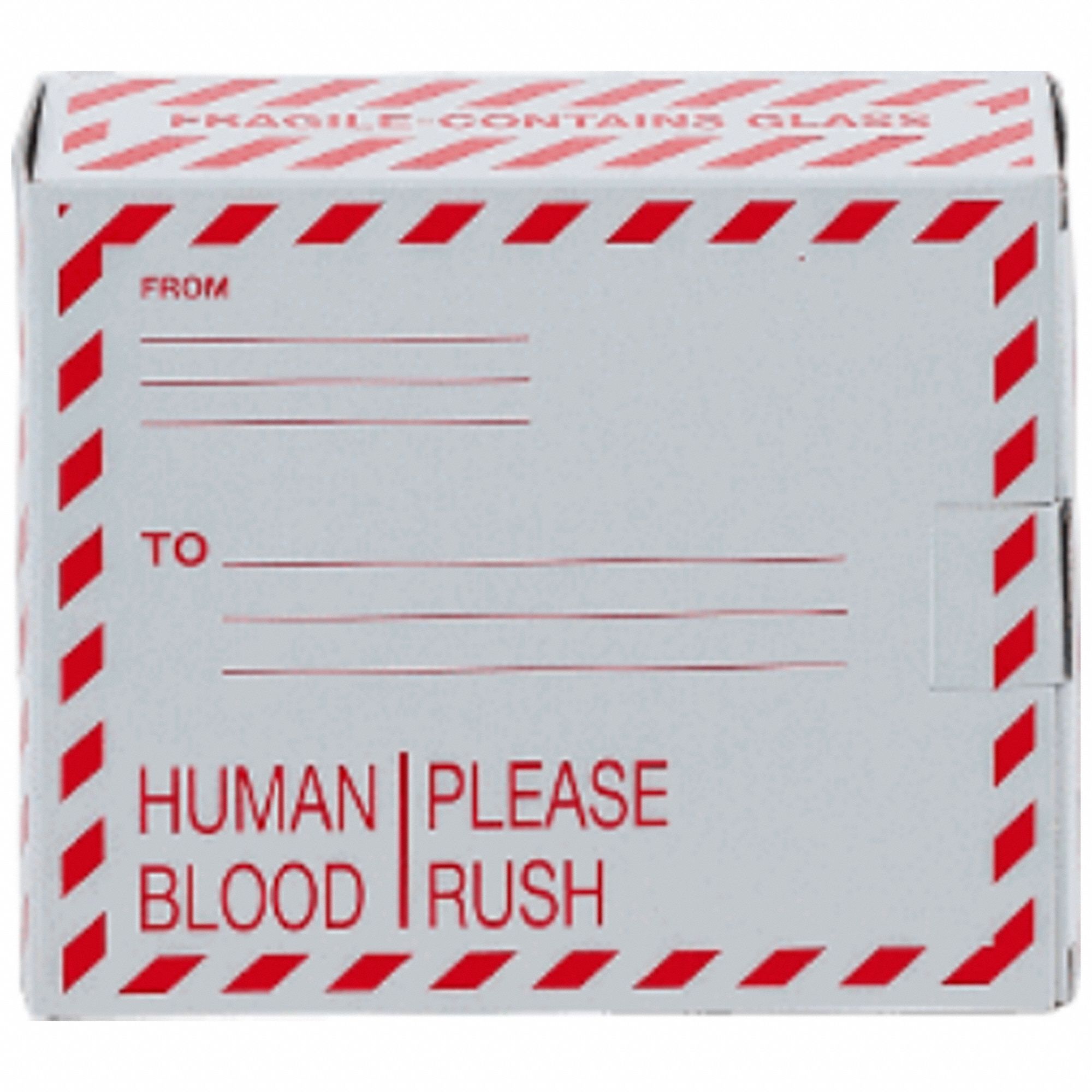 Lab Tubes Holds Container, 2 Tubes, Lab Tube Mailer - 3KGR7|365 - Grainger