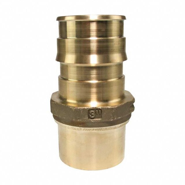 Brass/Copper, Barbed x Sweat Fitting, ProPEX LF Brass Copper Fitting ...
