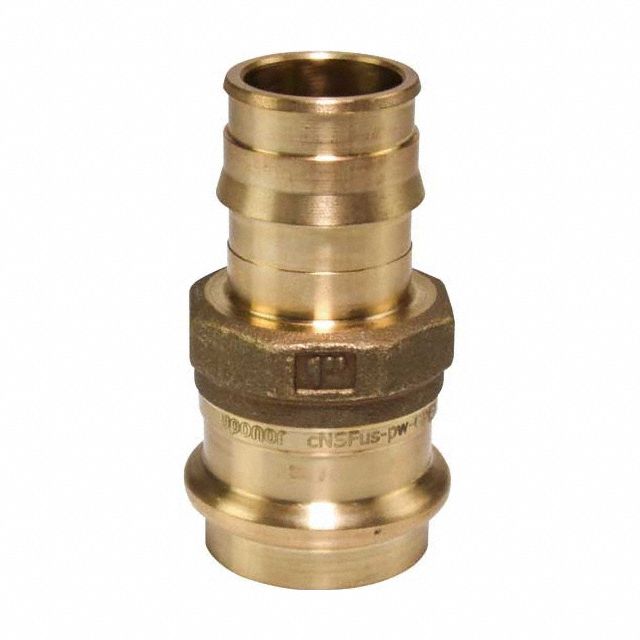 Brass/Copper, Barbed x Sweat Fitting, ProPEX LF Brass Copper Fitting ...