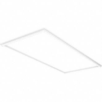 LITHONIA LIGHTING, 4 ft Lg, 2 ft Wd, Recessed Troffer - 860A25|LFRM 2X4 ...