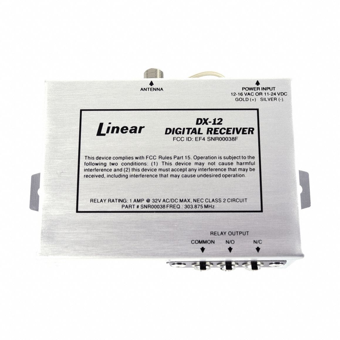 Access Control Receiver, 1 Channels, Access Control Receiver - 45NK90 ...