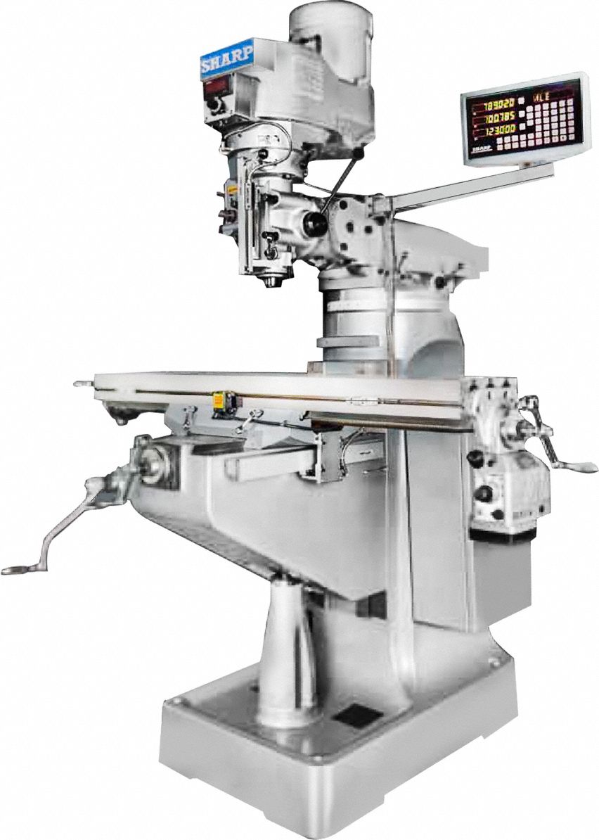 SHARP, Milling Machine - 879CH5|LMV-49-DVS-KN - Grainger
