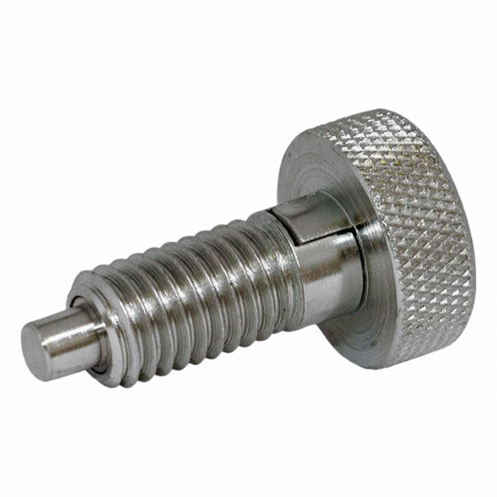 JW WINCO, Steel, 1/4"-20 Thread, Hand Retractable Spring Plungers ...
