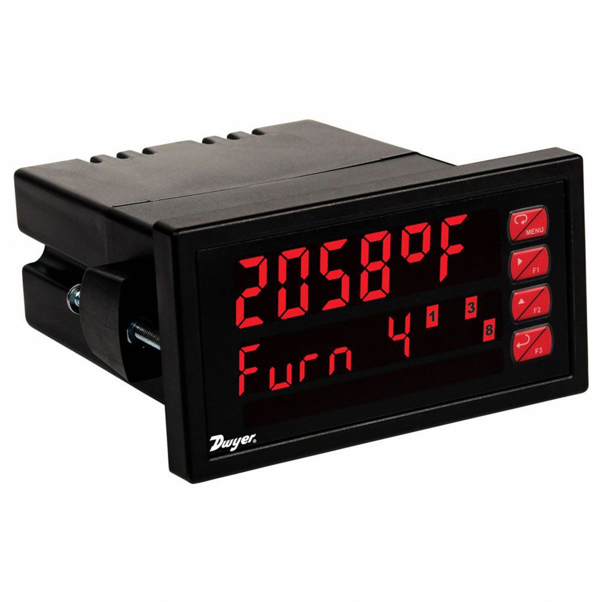 DWYER, Temp Panel Meter, Temp, Temperature Panel Meter - 810P98|LTI-241 ...