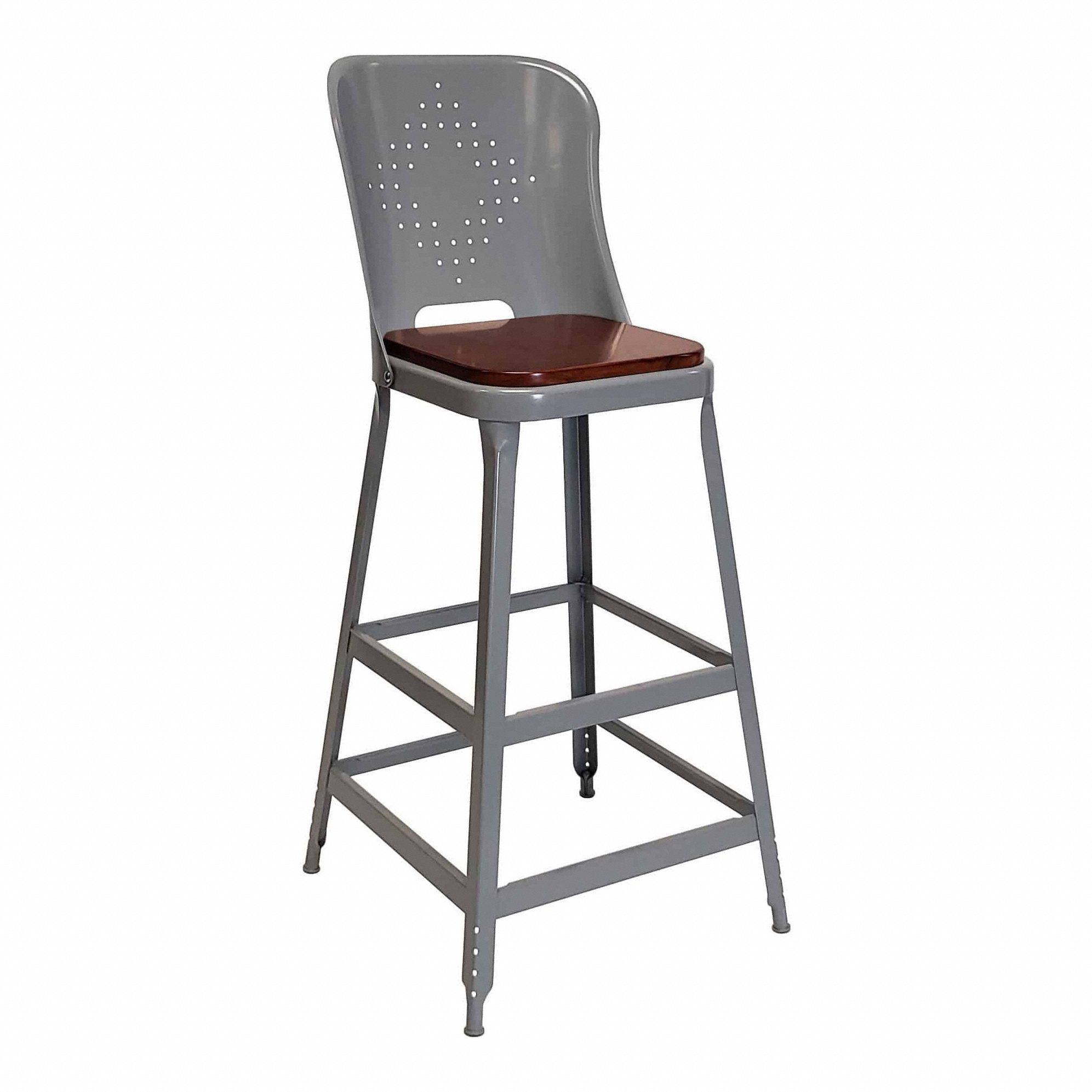 LYON, 30 in Overall Ht, 14 in Seat Wd, Stool - 856PP5|XX231912 - Grainger