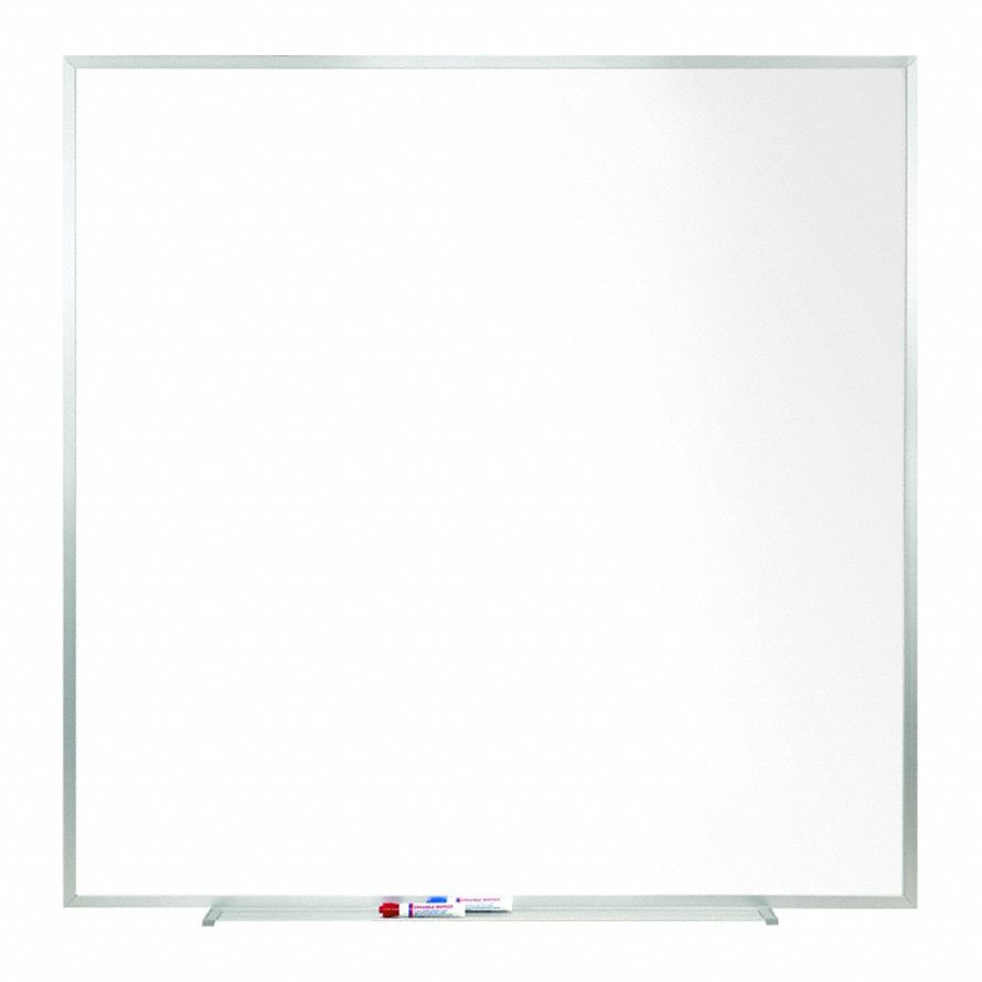 GHENT, Porcelain, Framed Style, Dry Erase Board - 48GD33|M1-44-4 - Grainger