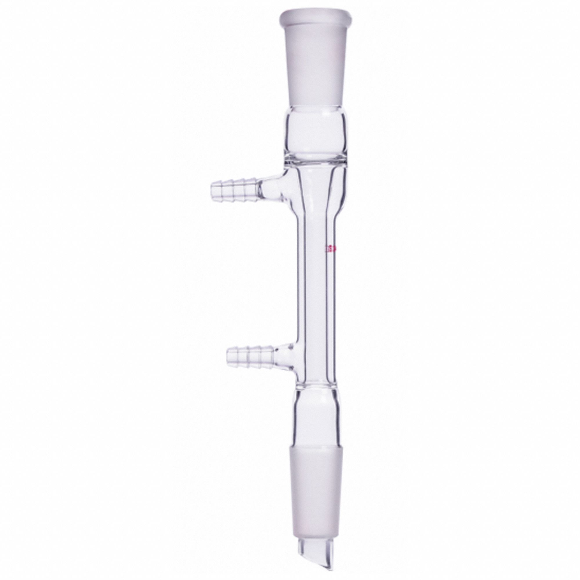 KIMBLE, 17 3/8 in Overall Lg, 24/40 Ground Mouth Joint Size, Condenser ...