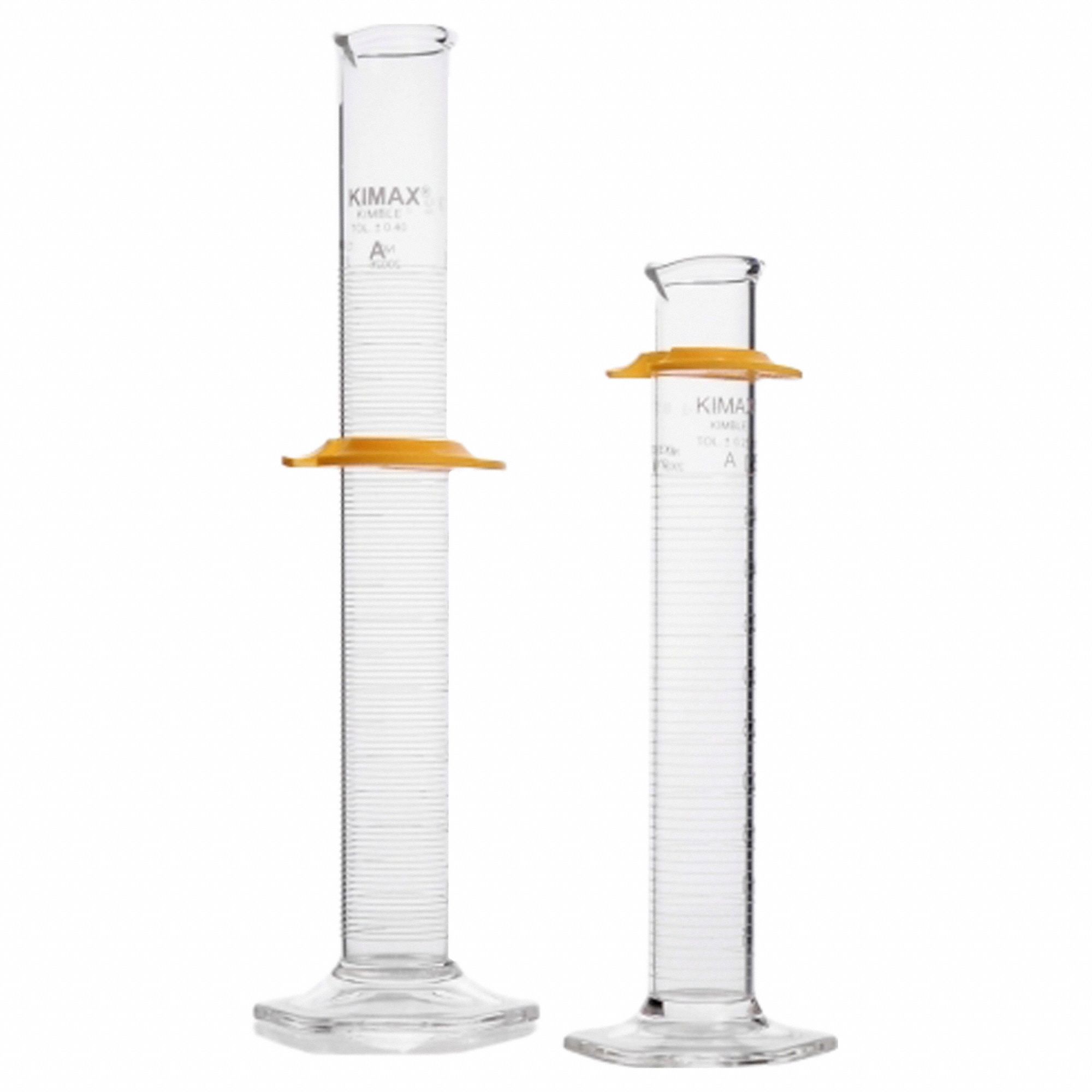 Borosilicate Glass, 1 L Capacity - mL, Graduated Cylinder - 52NJ51 ...