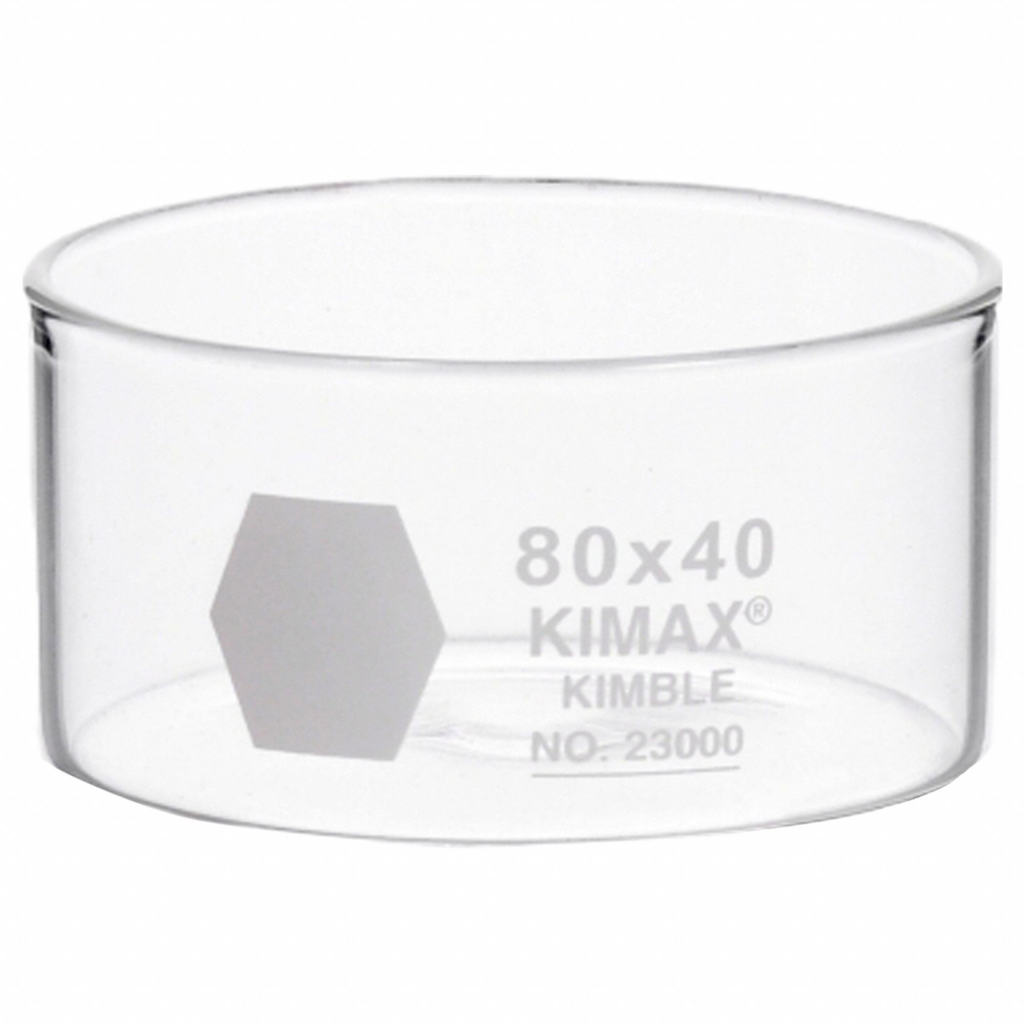 50 mm Dia, 1 Wells, Crystallizing Dish - 52NF20|23000-8040 - Grainger